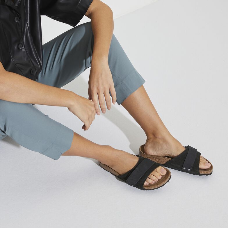 Oita Veloursleder Black | BIRKENSTOCK