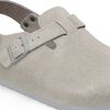 Tokio Suede Leather Stone Coin | BIRKENSTOCK