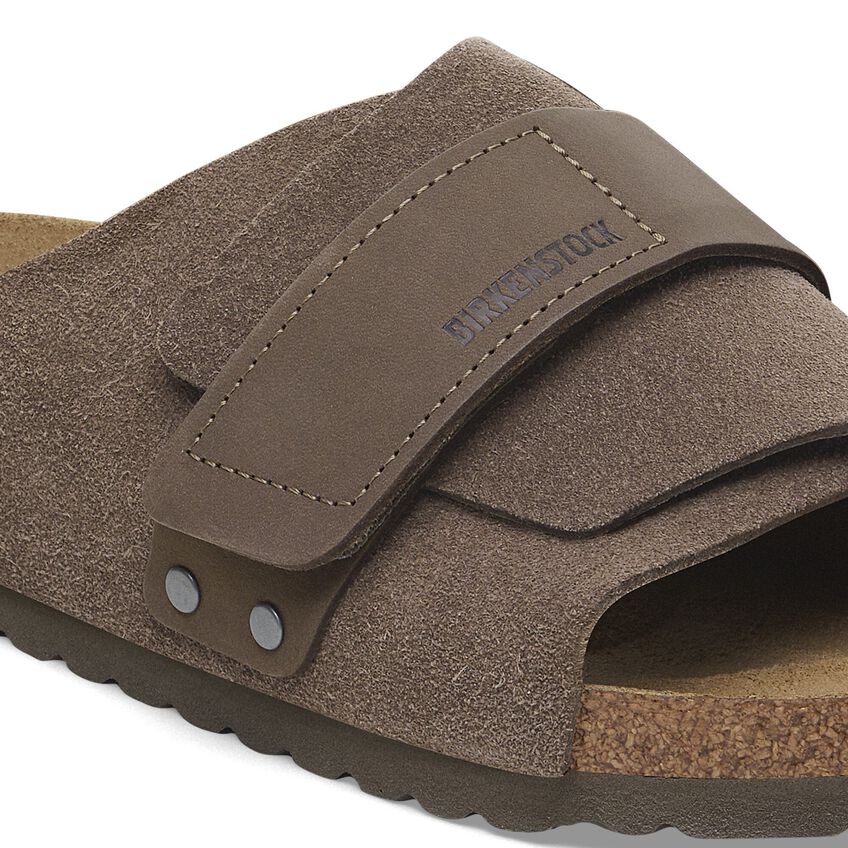Kyoto Nubukleder/Veloursleder Concrete Gray | BIRKENSTOCK