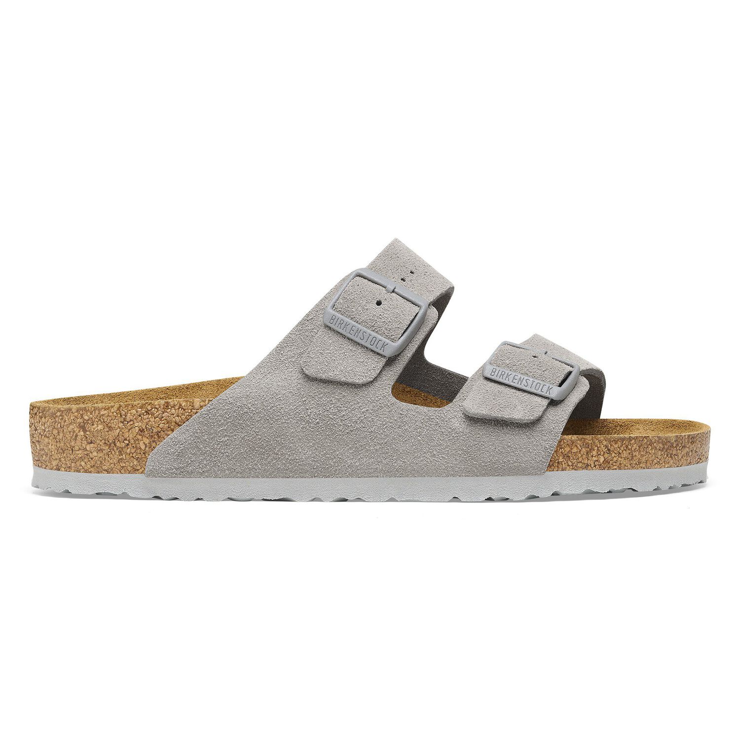 Arizona Suede Leather Stone Coin | BIRKENSTOCK