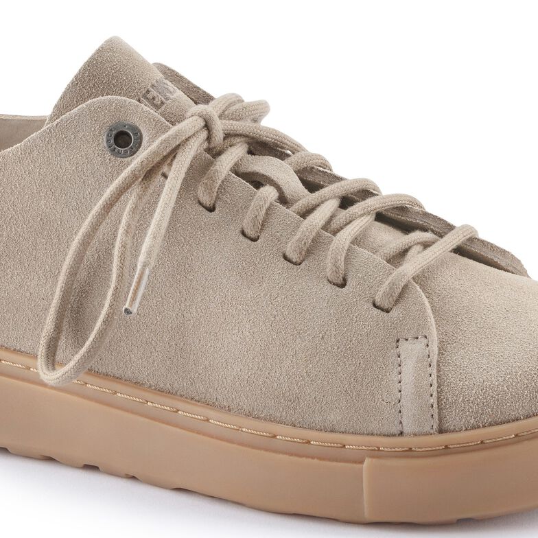 Bend Low Decon Nubuck Leather Gray Taupe | BIRKENSTOCK