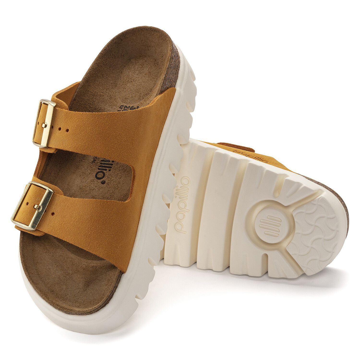 Arizona PAP Chunky Veloursleder Apricot | BIRKENSTOCK
