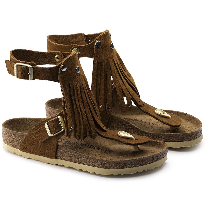 Gizeh High/ギゼ ハイ ヌバックレザー ミンク | BIRKENSTOCK