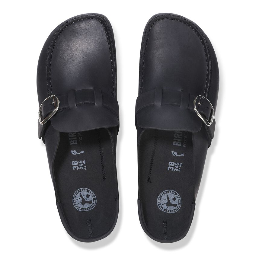 Buckley Oiled Leather Black | BIRKENSTOCK