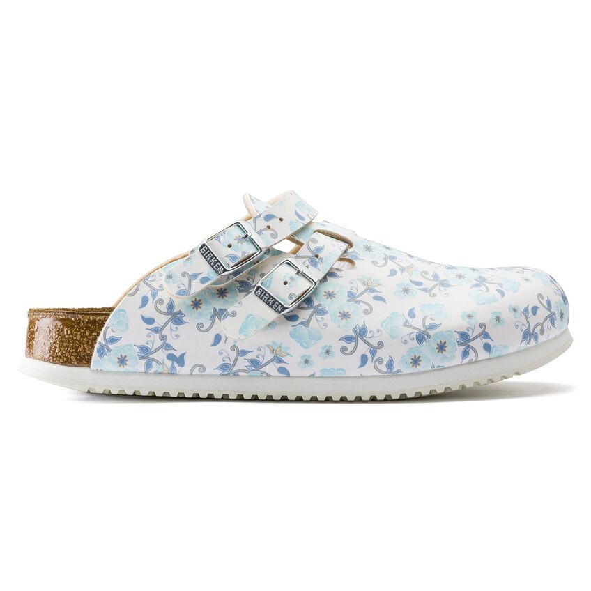 Kay SL Birko-Flor Blooming Roses Blue | BIRKENSTOCK