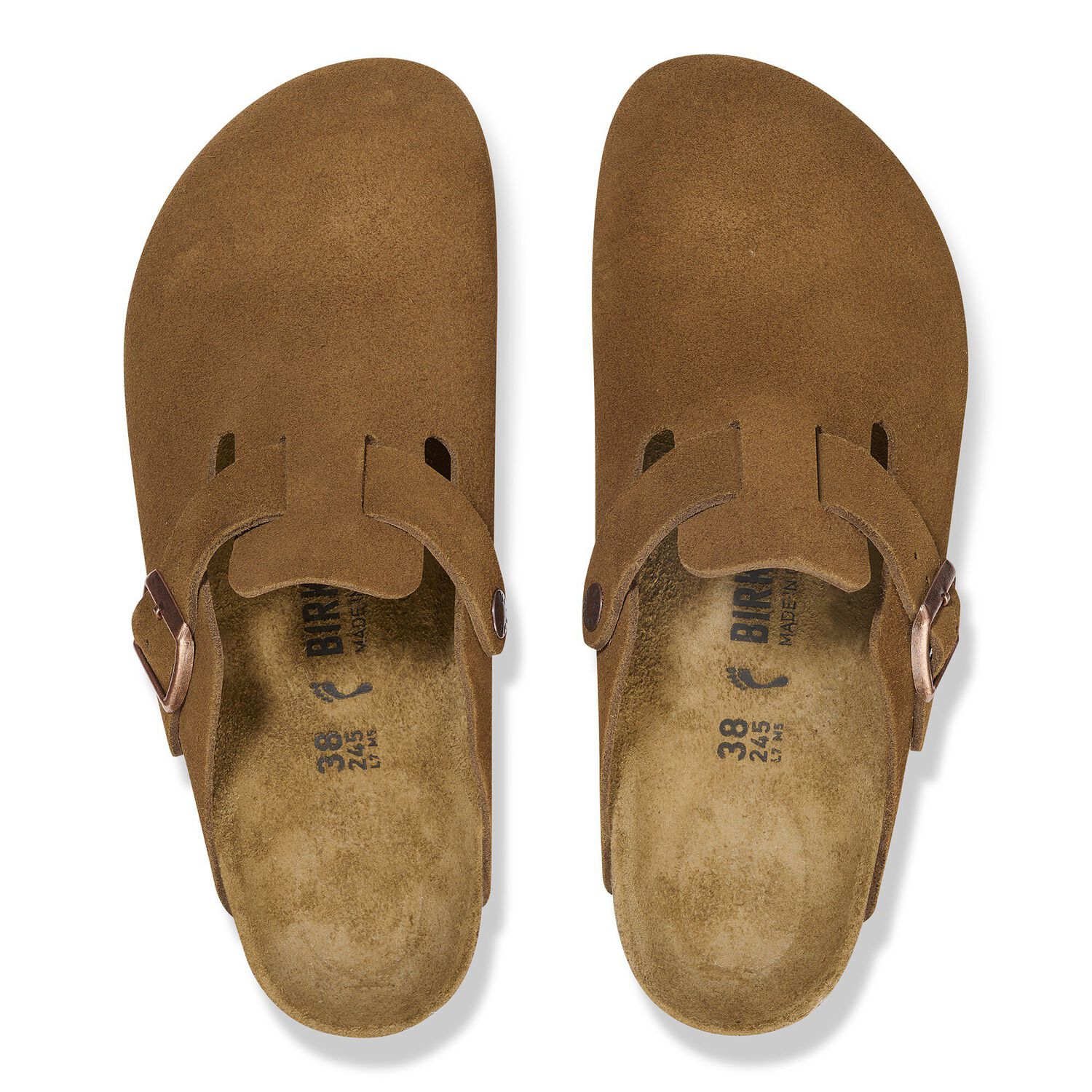 Boston Suede Leather Mink | BIRKENSTOCK