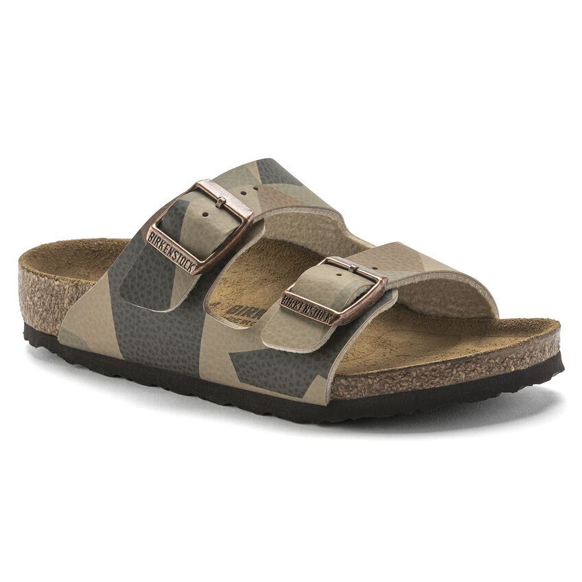 Arizona Kids Birko-Flor Desert Soil Geo Camo Core | BIRKENSTOCK