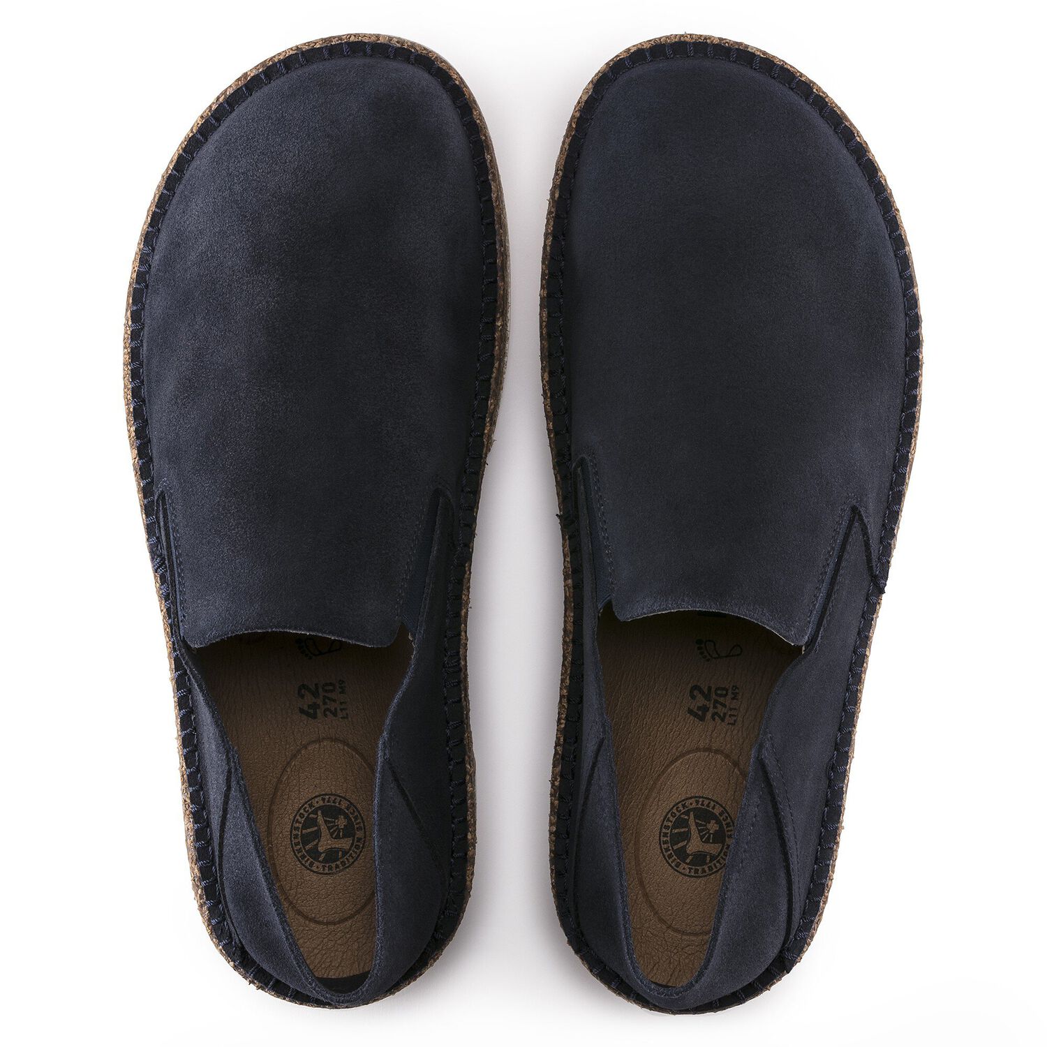 Callan Suede Leather Navy | shop online at BIRKENSTOCK