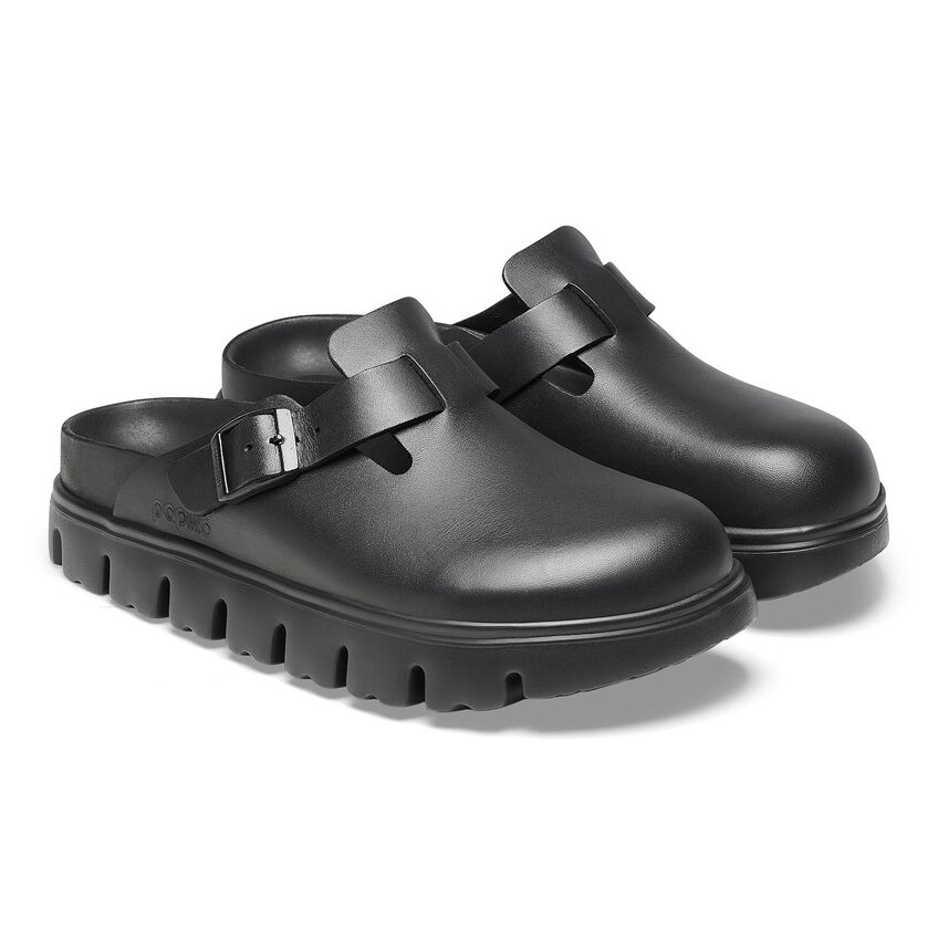 Boston Chunky Naturlæder Black | BIRKENSTOCK