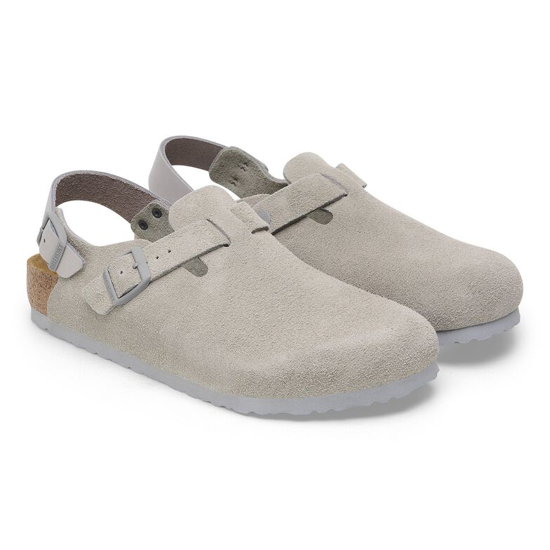 Tokio Suede Leather Stone Coin | BIRKENSTOCK
