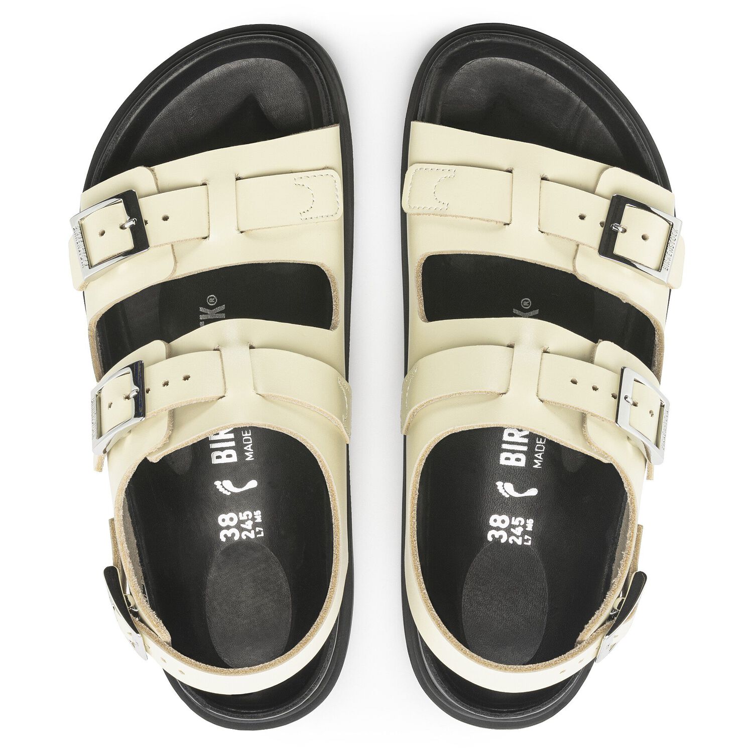 Cannes Natural Leather Butter | BIRKENSTOCK