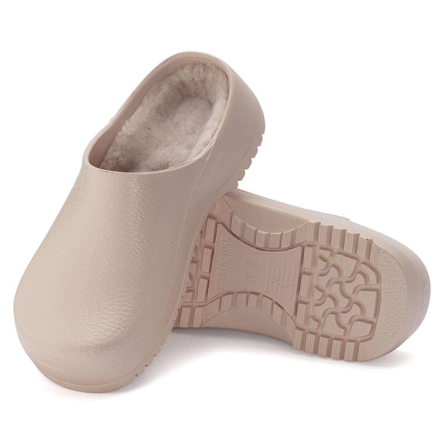 Super-Birki Shearling Polyurethane Light Rose | BIRKENSTOCK