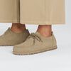Utti Lace Suede Leather Gray Taupe | BIRKENSTOCK
