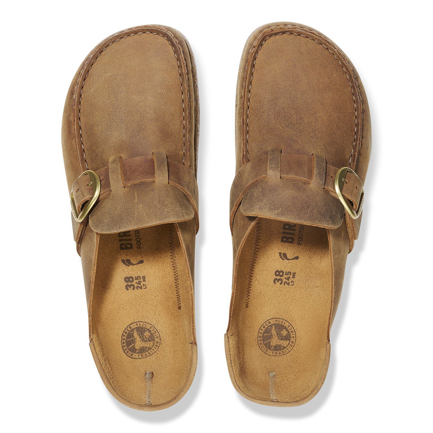 Buckley Oiled Leather Cognac | BIRKENSTOCK