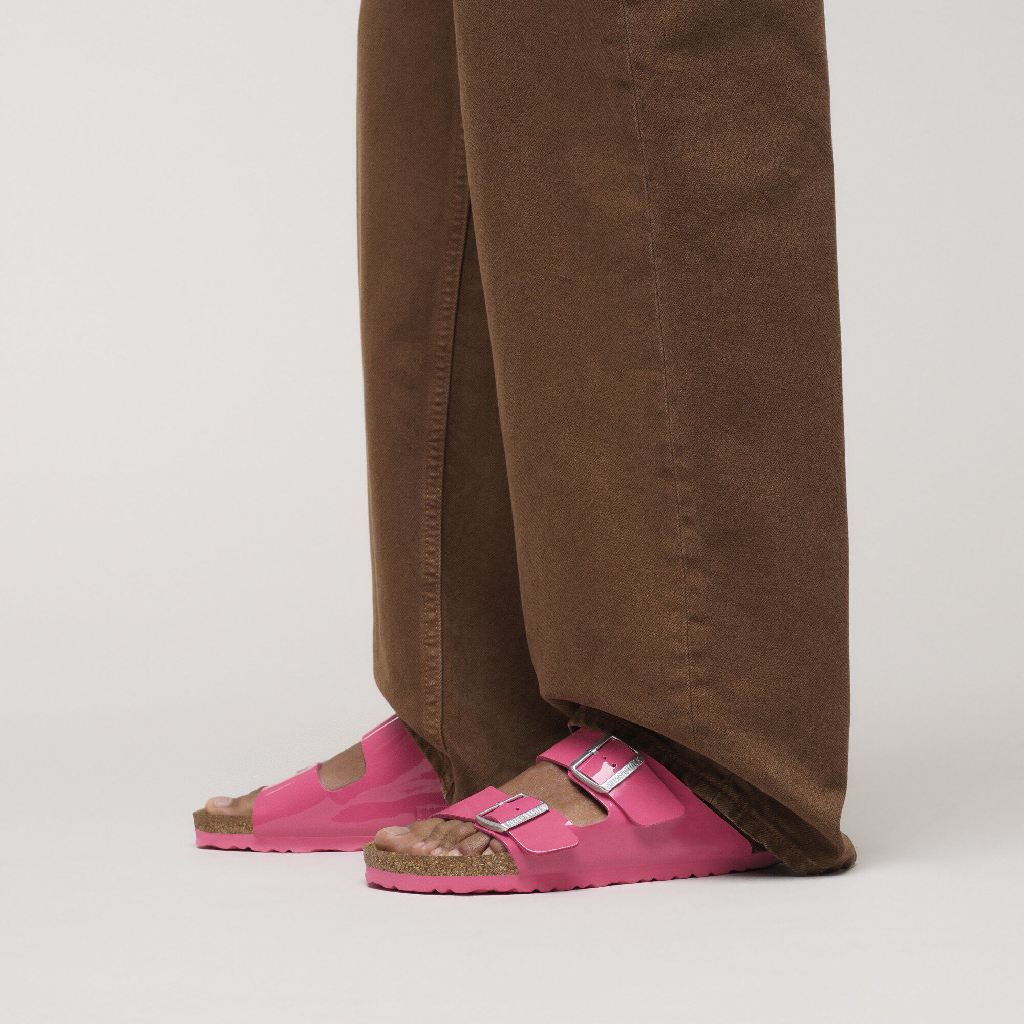 Arizona Birko-Flor Patent in Color Patent Fuchsia Tulip | BIRKENSTOCK UK