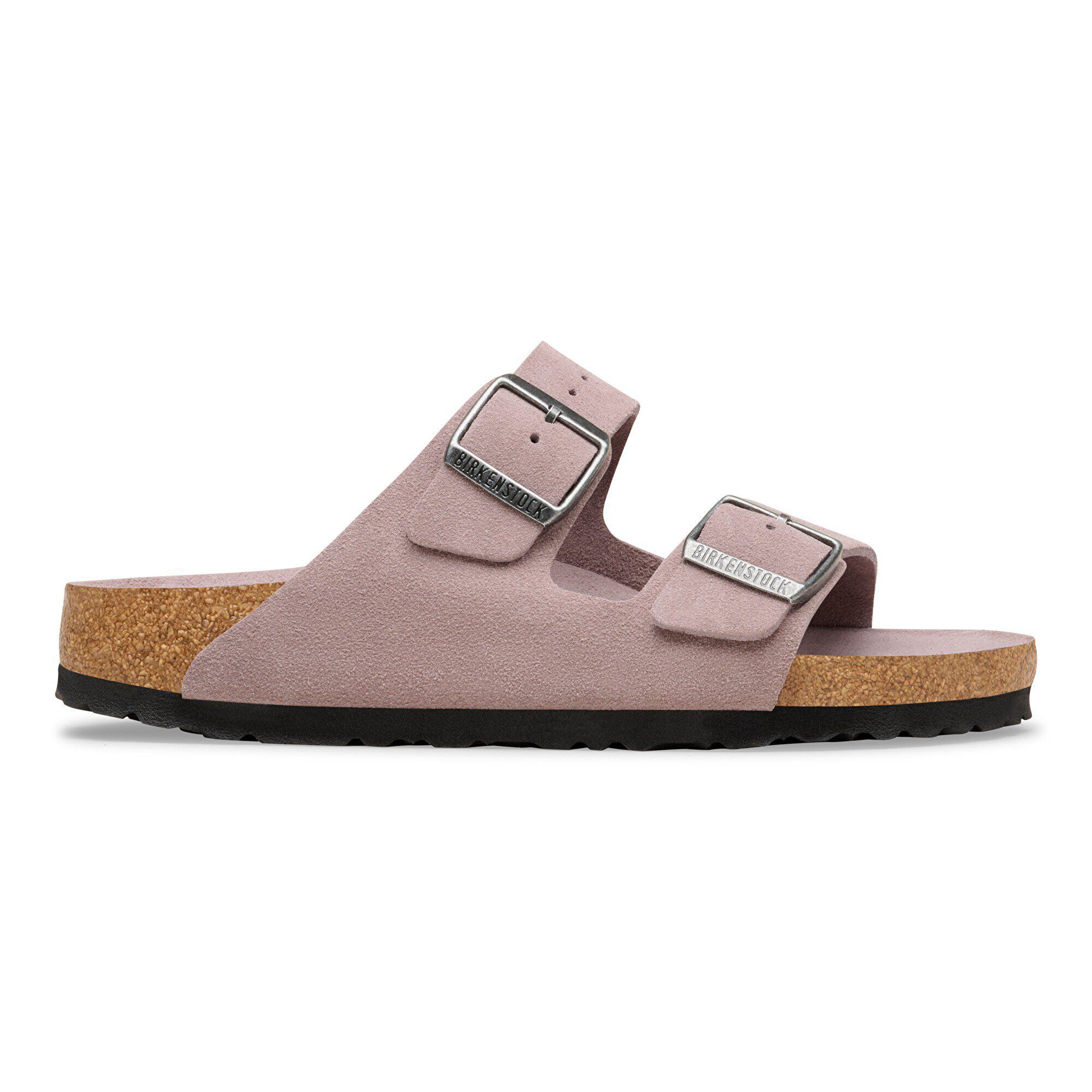 Arizona Soft Footbed Suede Leather in Color Faded Purple Tonal FB ...