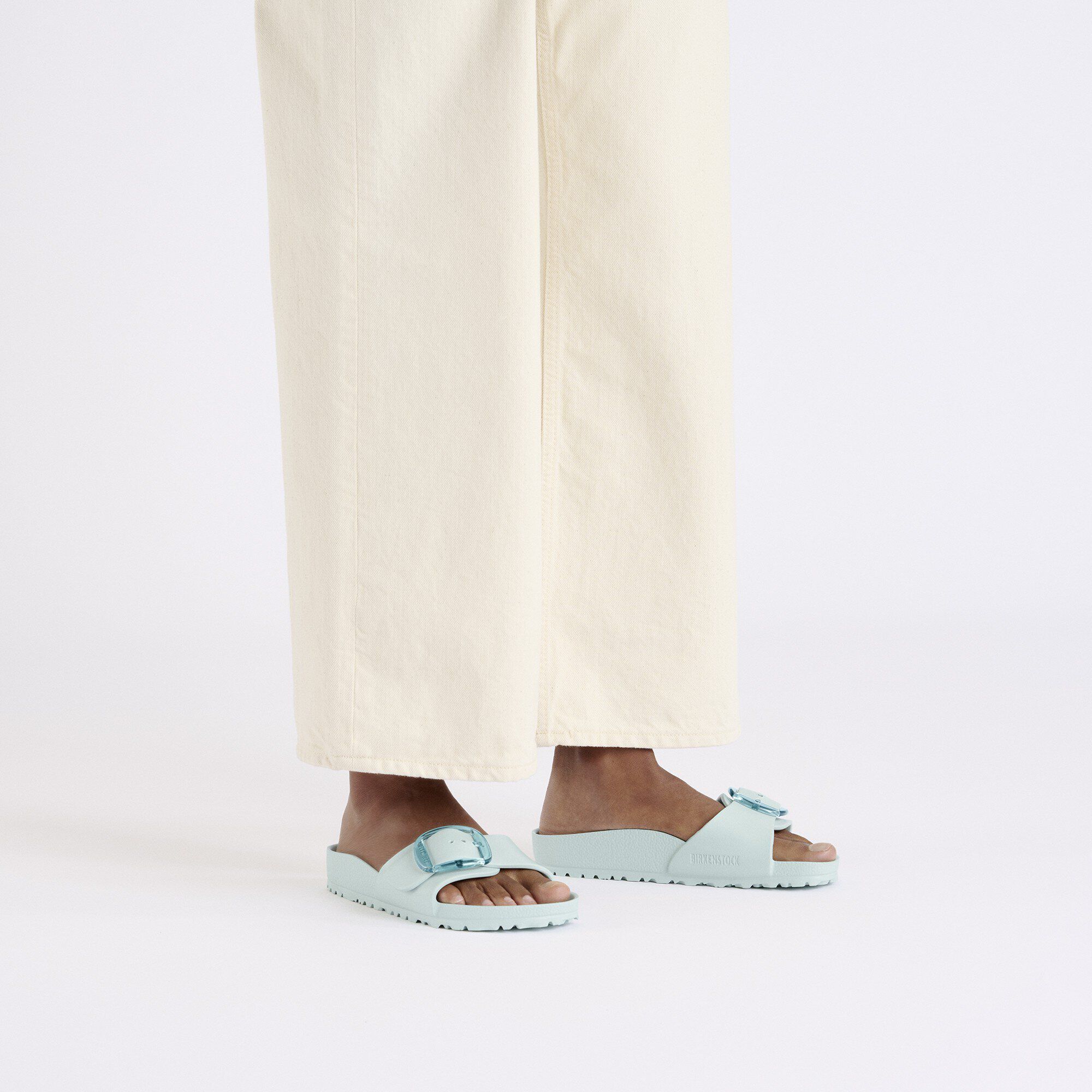 Madrid Big Buckle EVA in Color Surf Green | BIRKENSTOCK US