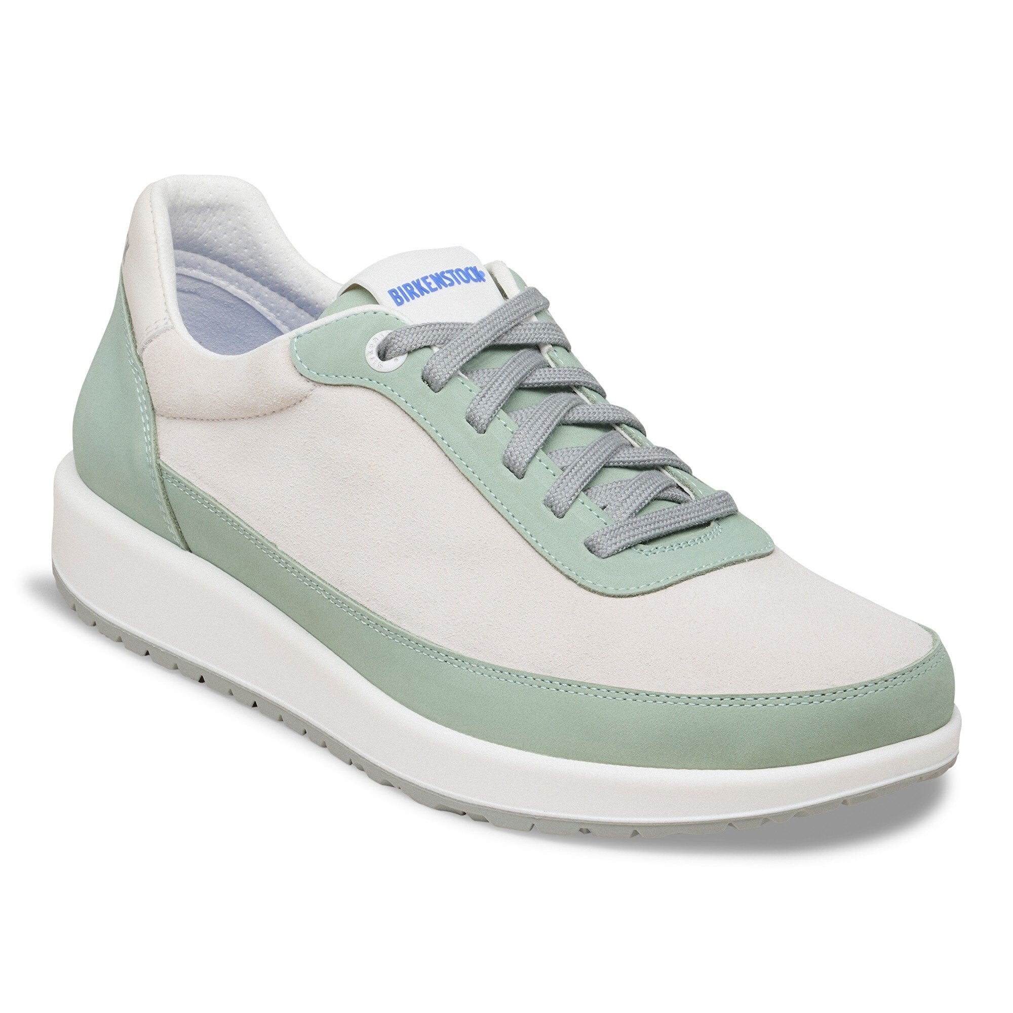 Honnef City Mixed Leather in Color Pure Sage / White | BIRKENSTOCK Sweden