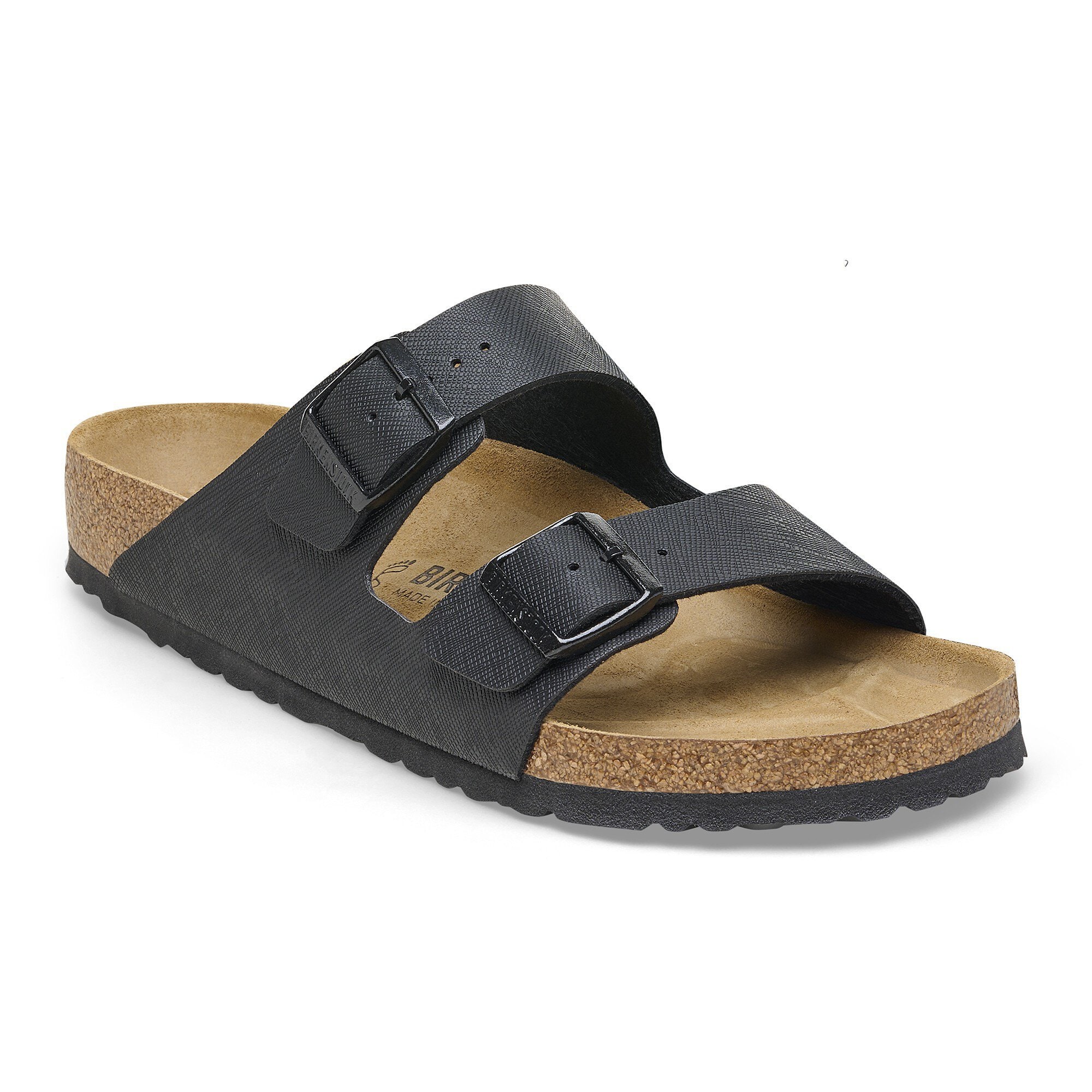 Arizona Birko-Flor in Color Saffiano Black | BIRKENSTOCK KSA