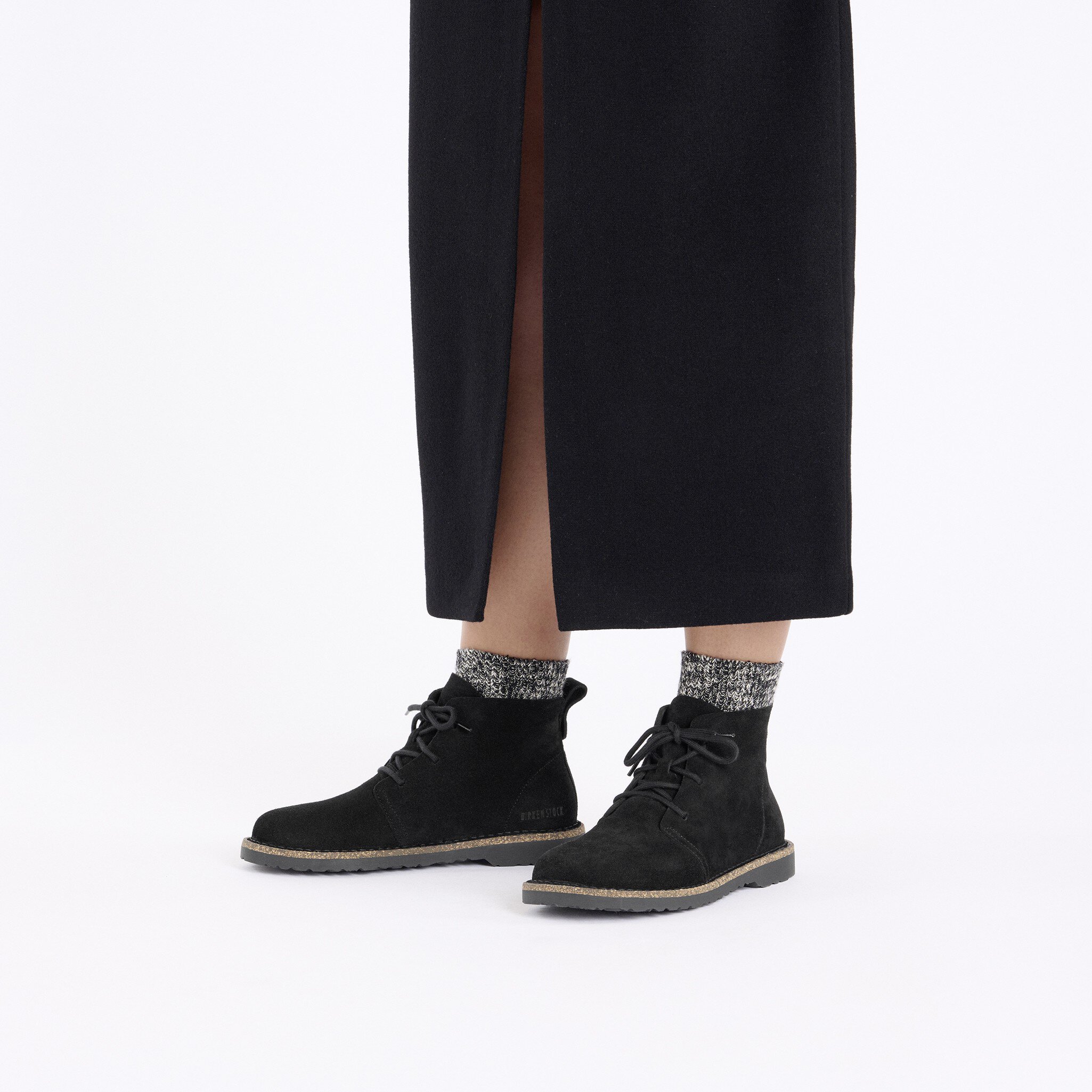 Uppsala Mid Suède Black | BIRKENSTOCK Uppsala Mid Suède Black | BIRKENSTOCK