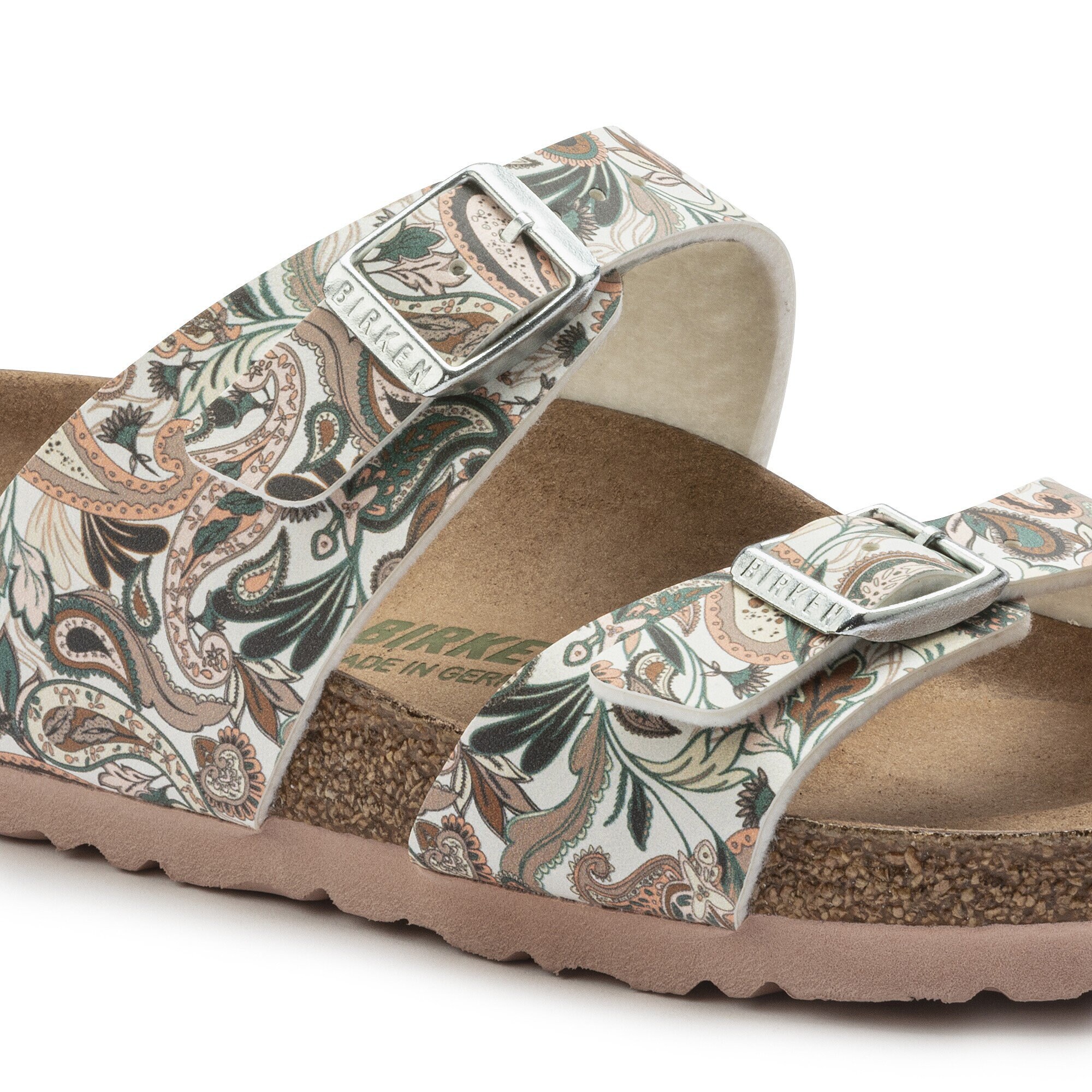 Sydney Vegan Birko-Flor Paisley Light Rose | BIRKENSTOCK