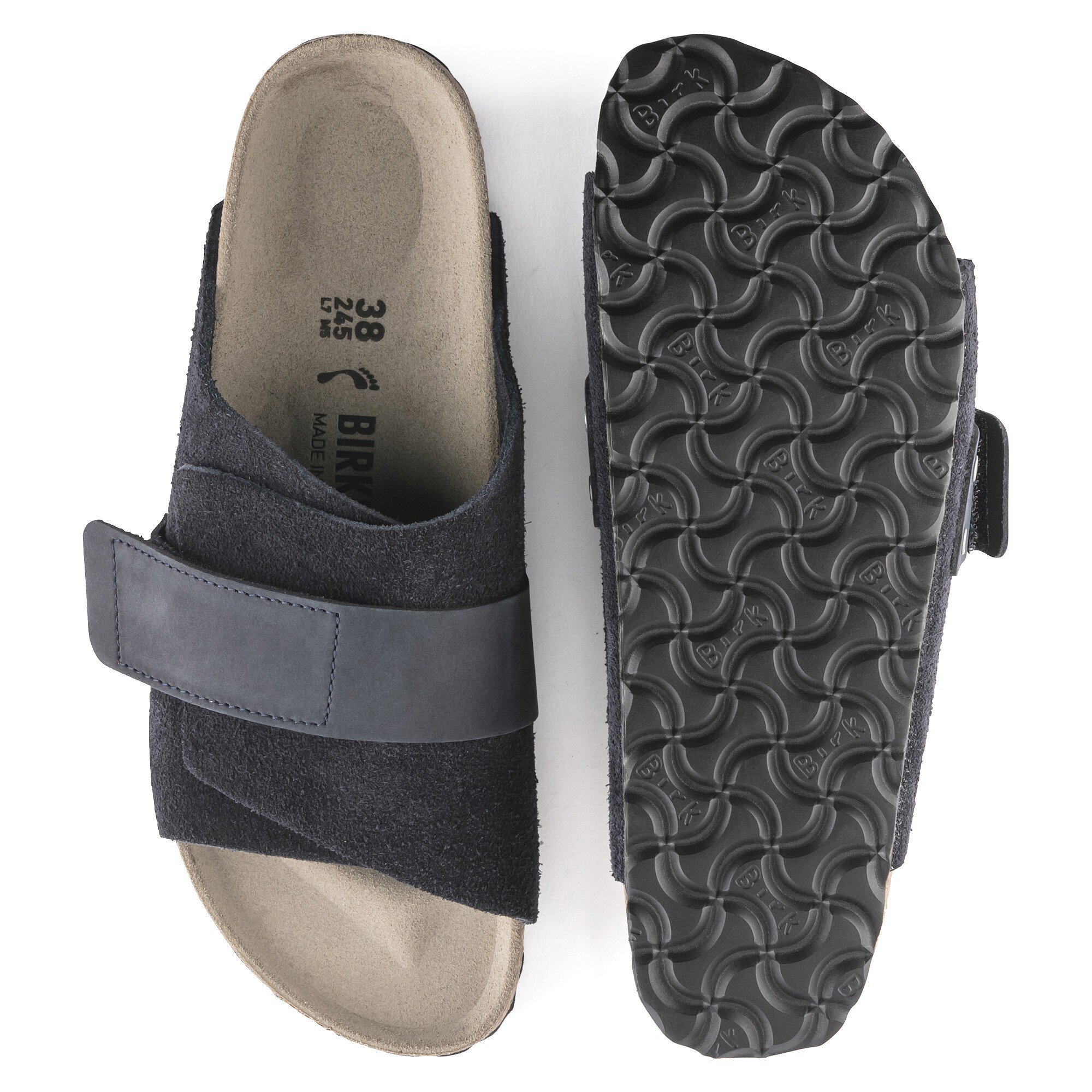 Kyoto Nubuck Leather/Suede Midnight | BIRKENSTOCK
