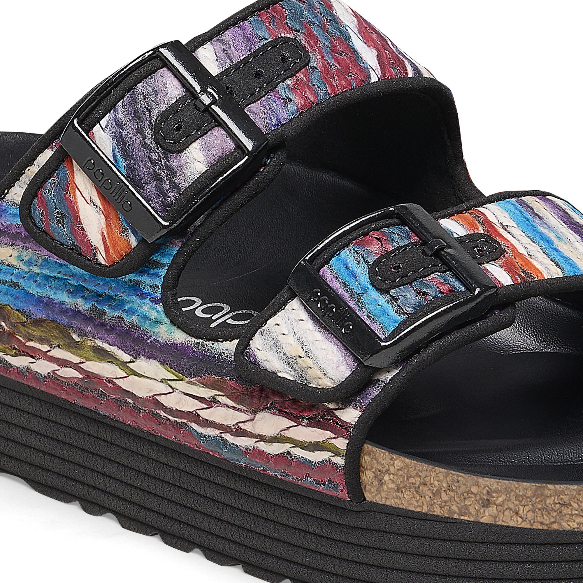 Arizona Platform Textile Multi Turquoise | BIRKENSTOCK