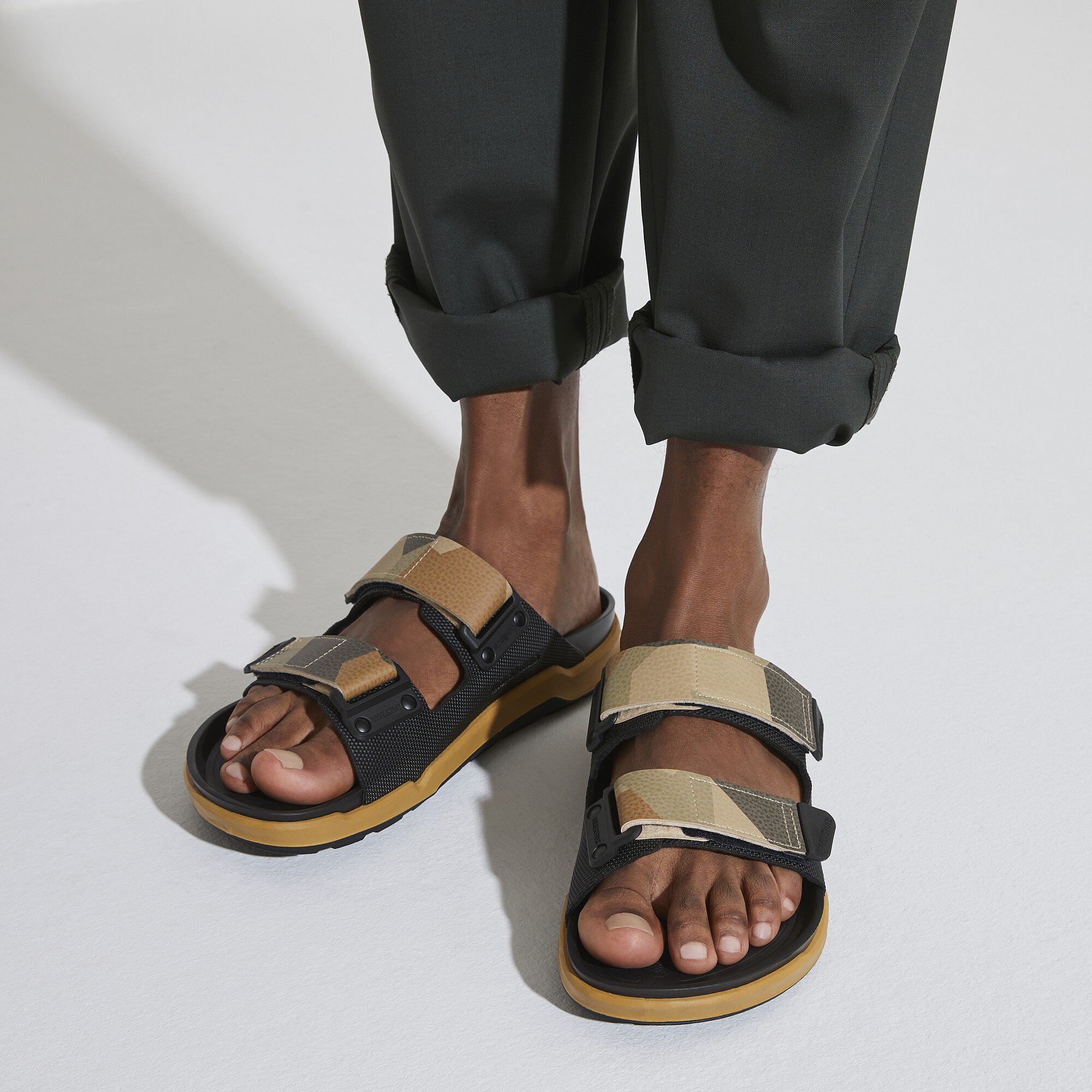 Atacama Men Birko-Flor Futura Geometric Camo Core | BIRKENSTOCK