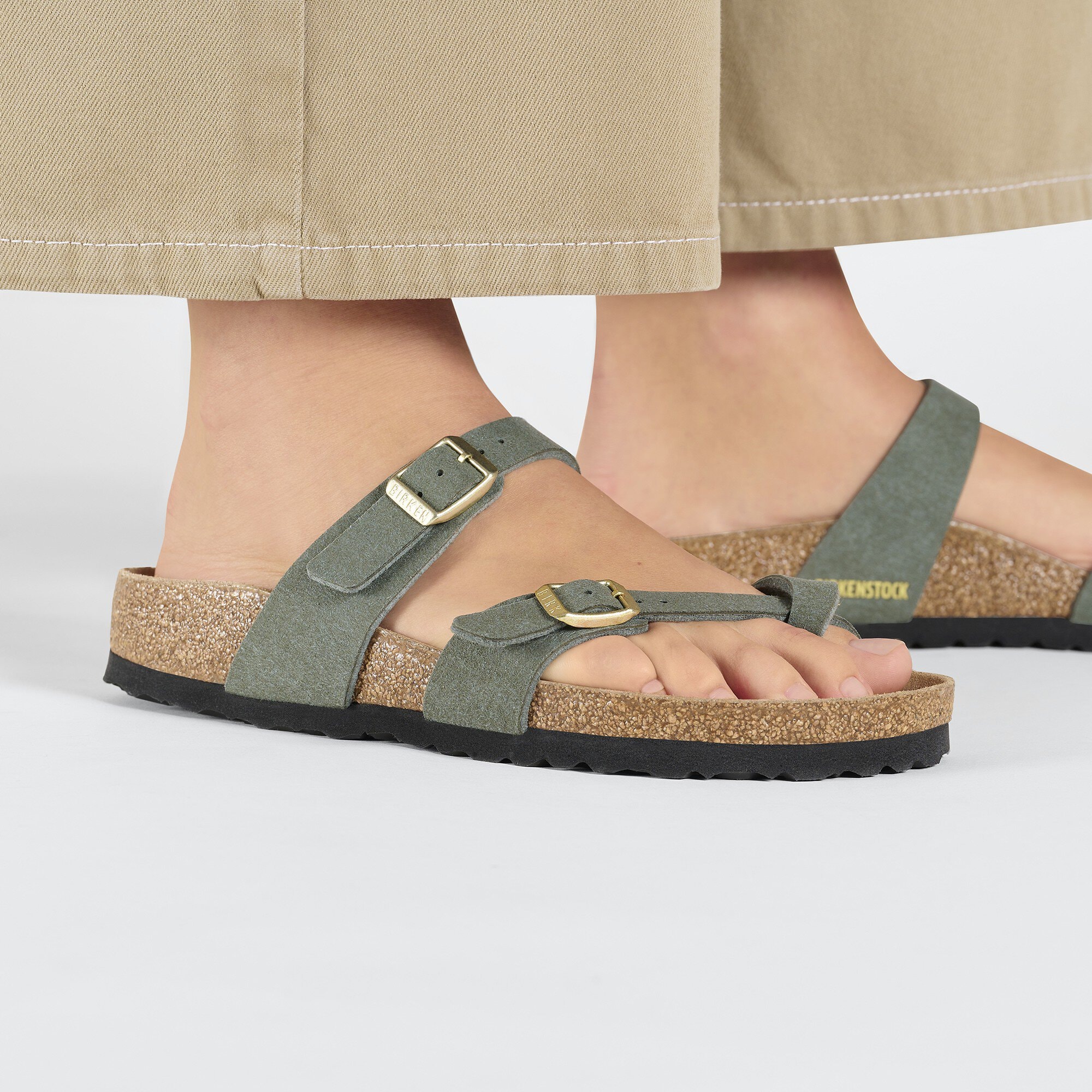 Mayari Synthetics Soft Birki Vegan Thyme | BIRKENSTOCK