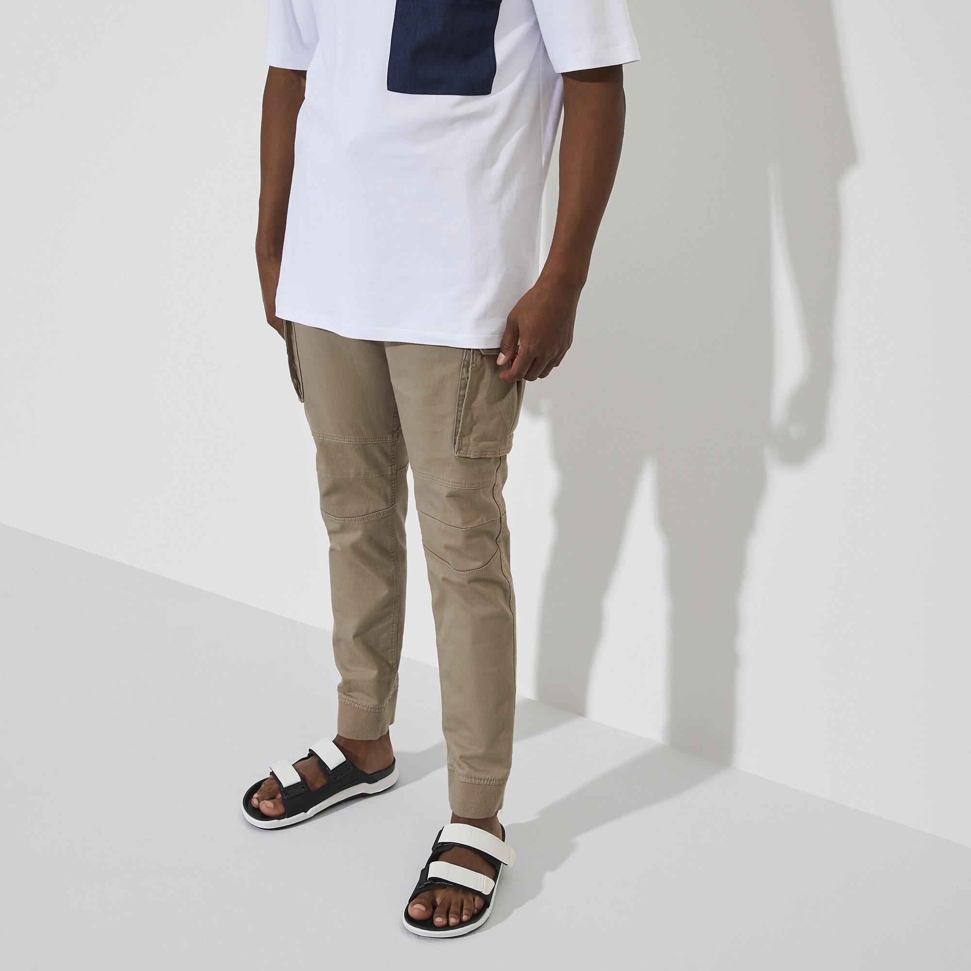 Atacama Men Birko-Flor Futura Black/White | BIRKENSTOCK