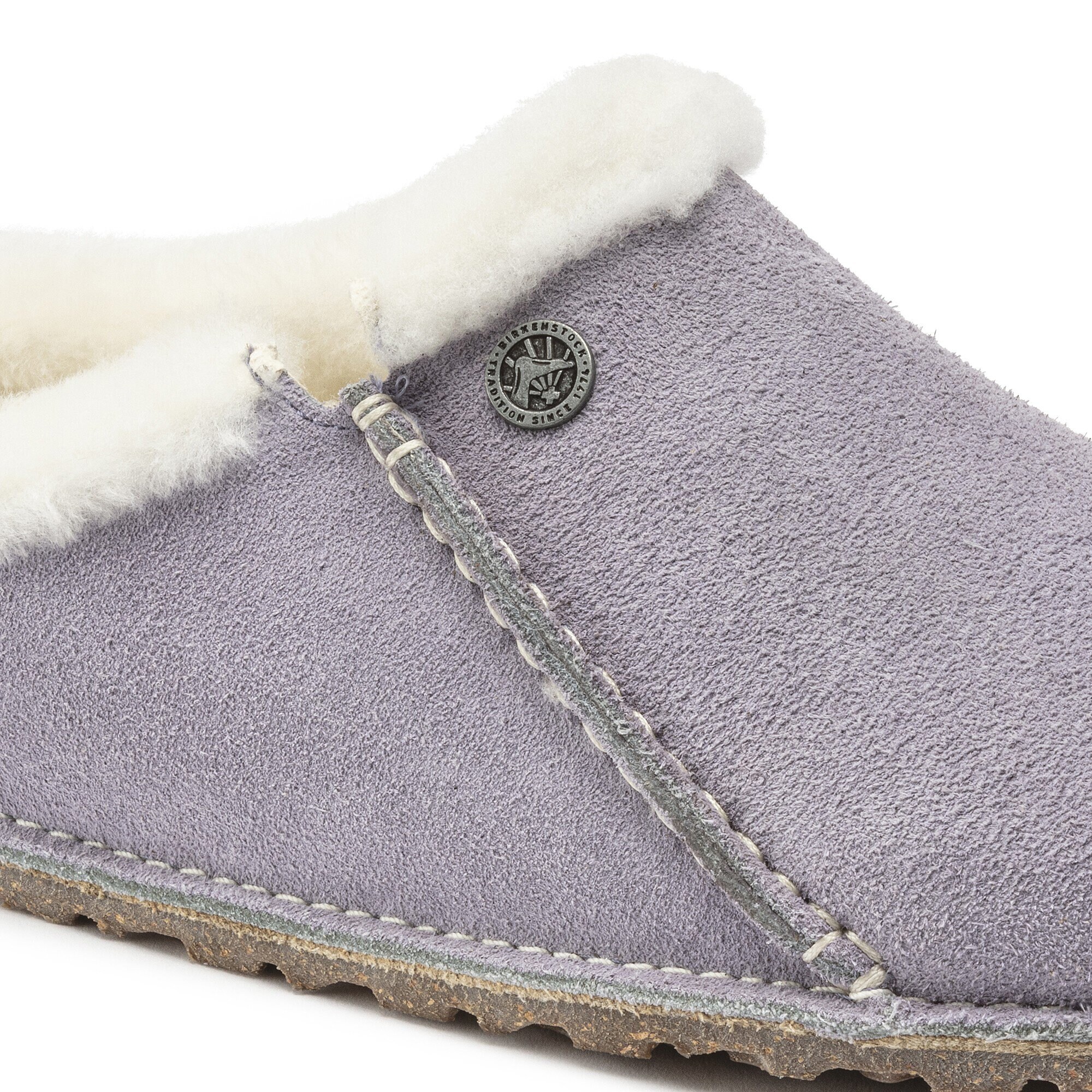 Zermatt Premium Suede Leather Purple Fog | BIRKENSTOCK