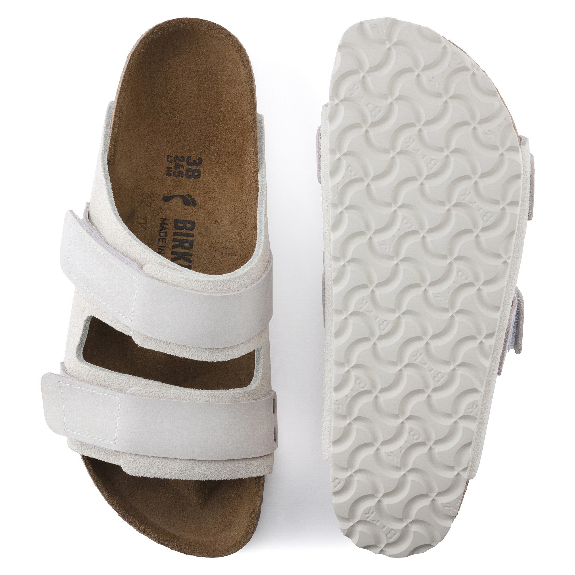 Uji Nubukleder/Veloursleder Antique White | BIRKENSTOCK