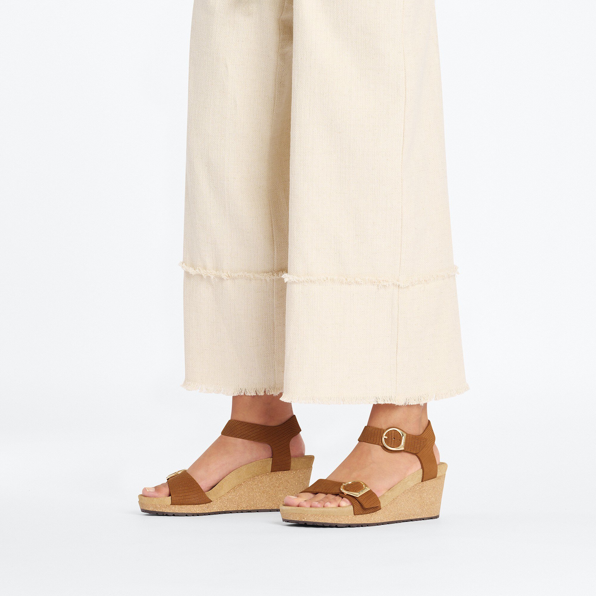 Soley Embossed Leather Burnt Orange | BIRKENSTOCK