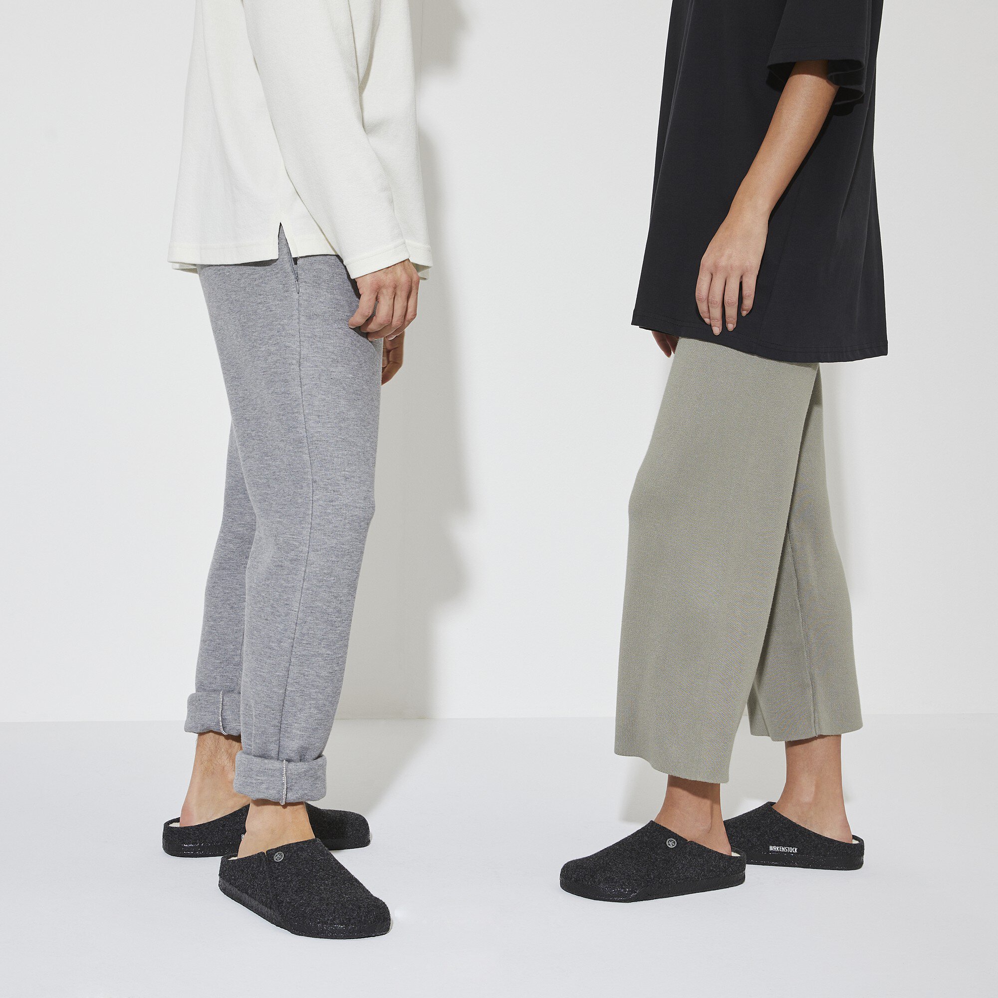 Zermatt Shearling Wool Felt Anthracite | BIRKENSTOCK