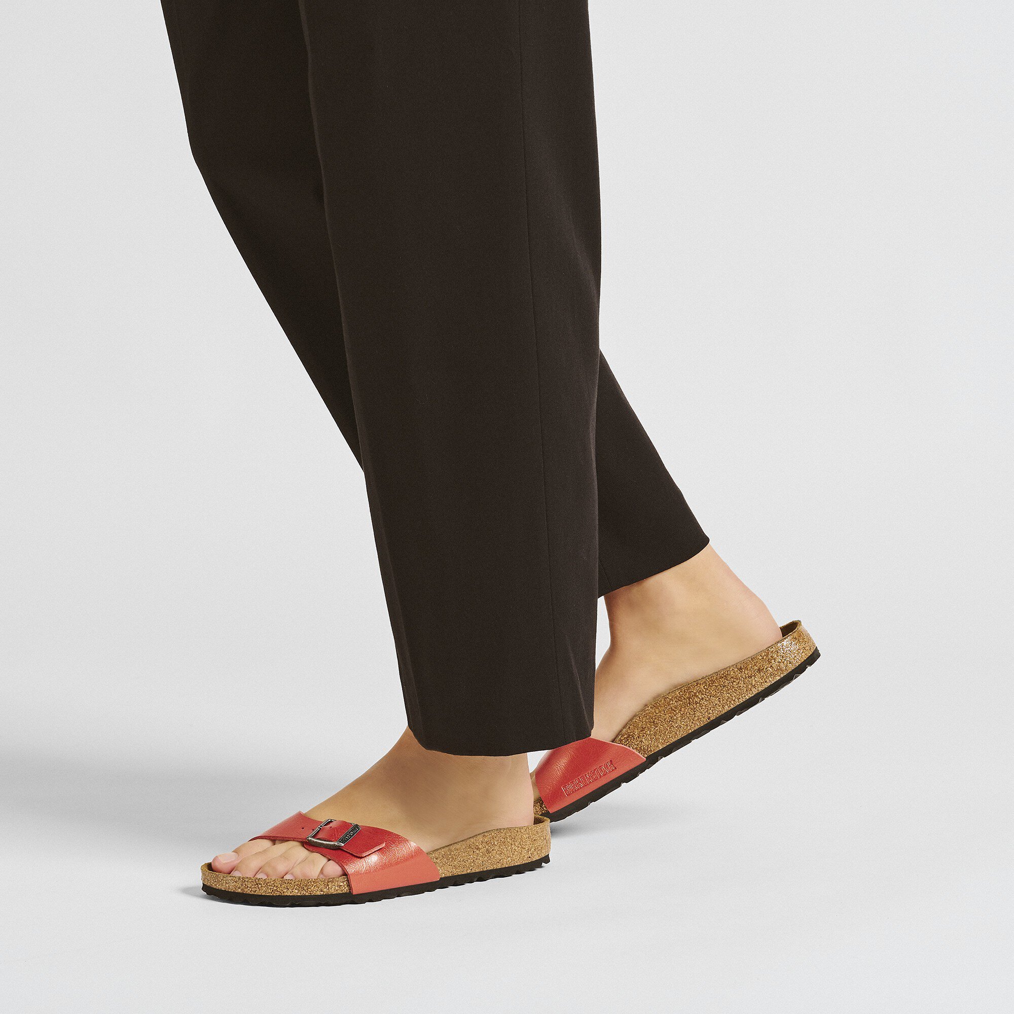 Madrid Birko-Flor Graceful Mars Red | BIRKENSTOCK