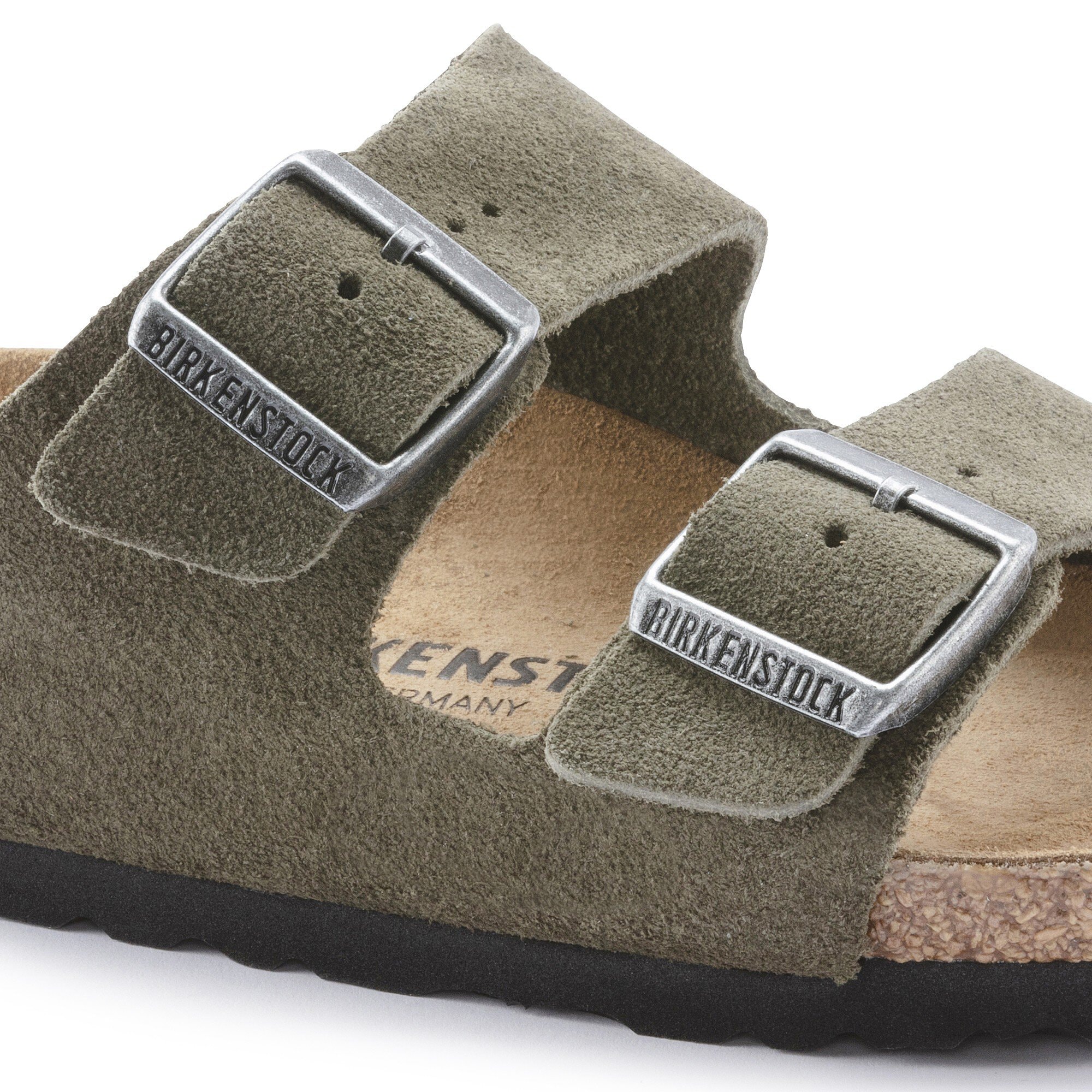 Arizona Suede Leather Thyme | BIRKENSTOCK