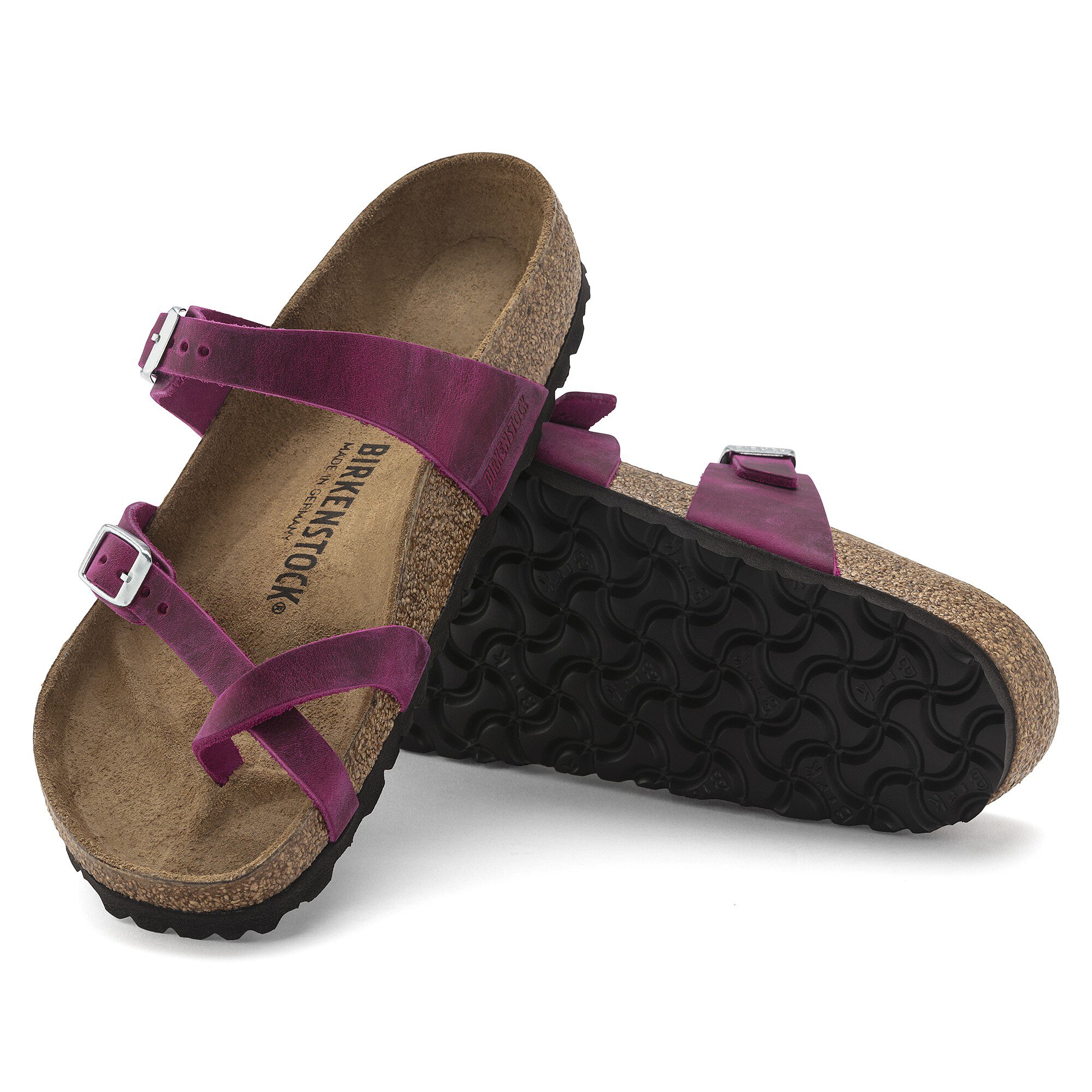 Mayari Oiled Leather Festival Fuchsia | BIRKENSTOCK