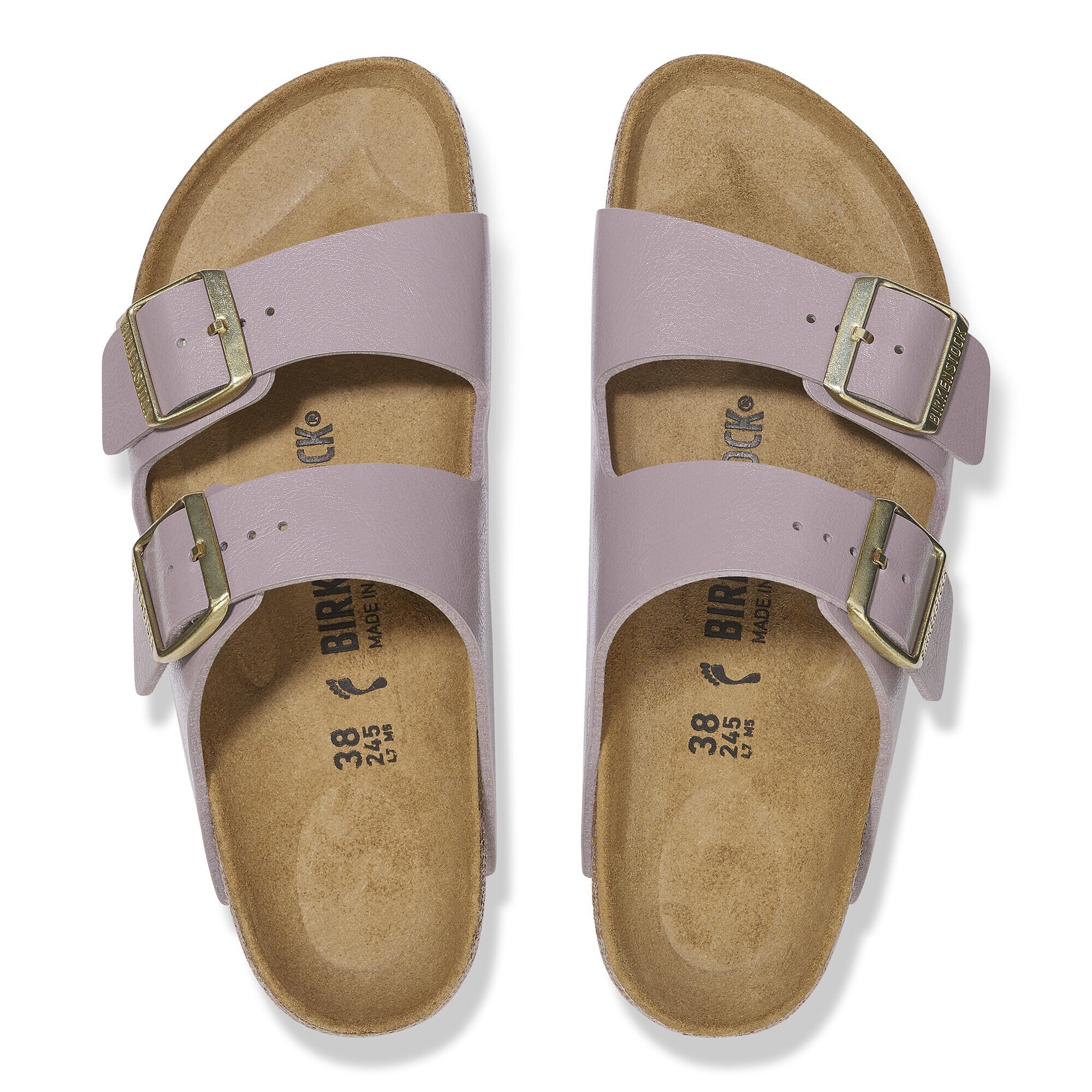 Arizona Birko-Flor Graceful Faded Purple | BIRKENSTOCK