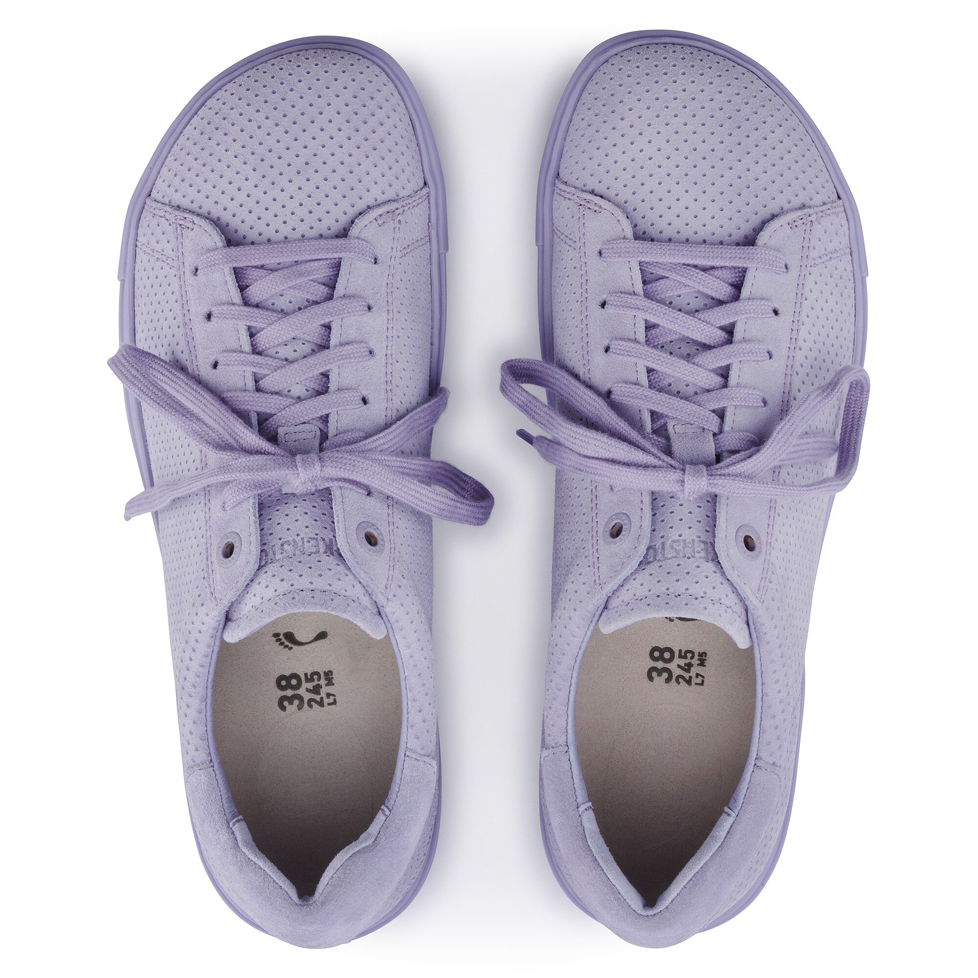 Bend Low Suede Embossed Purple Fog | BIRKENSTOCK