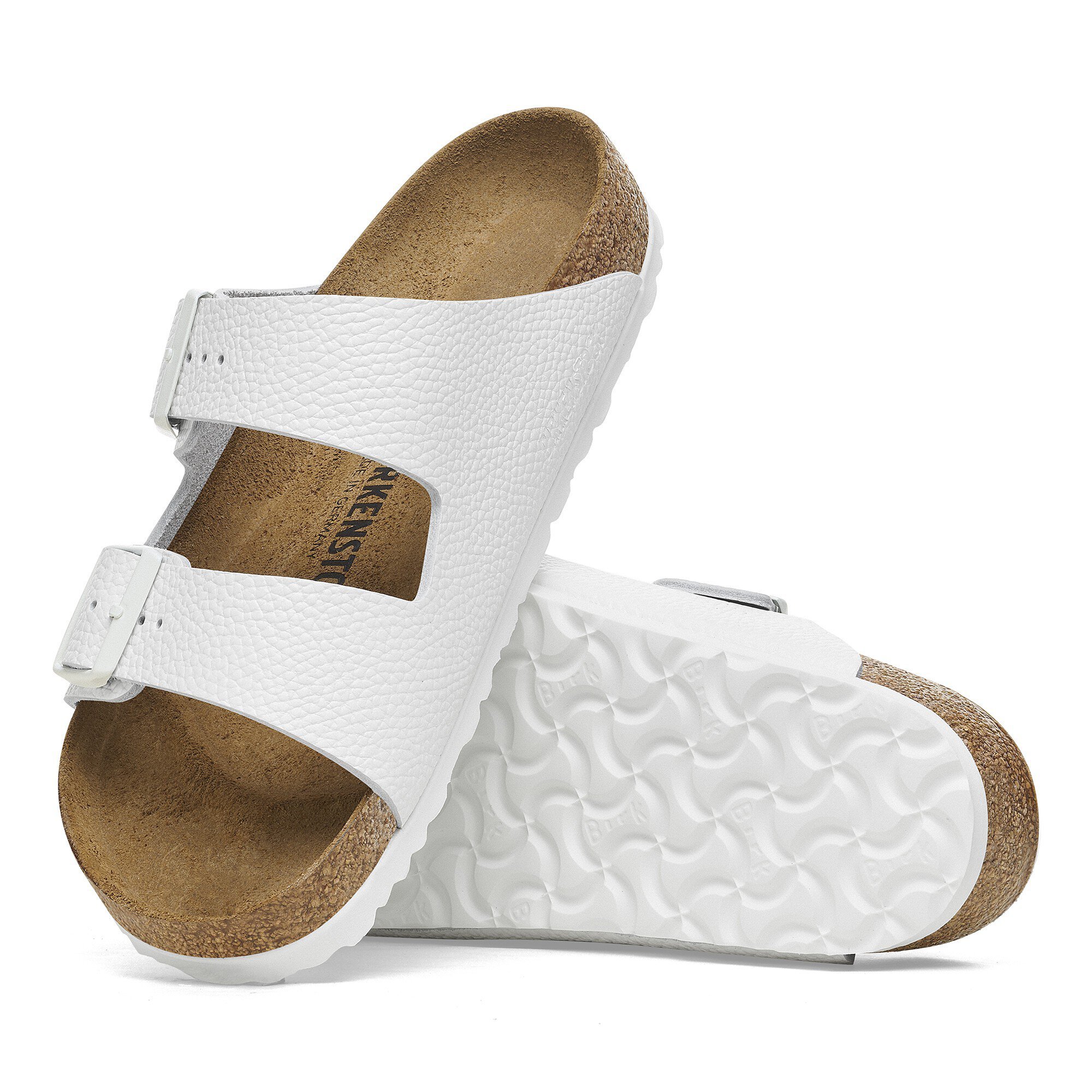 Arizona Natural Leather White | BIRKENSTOCK