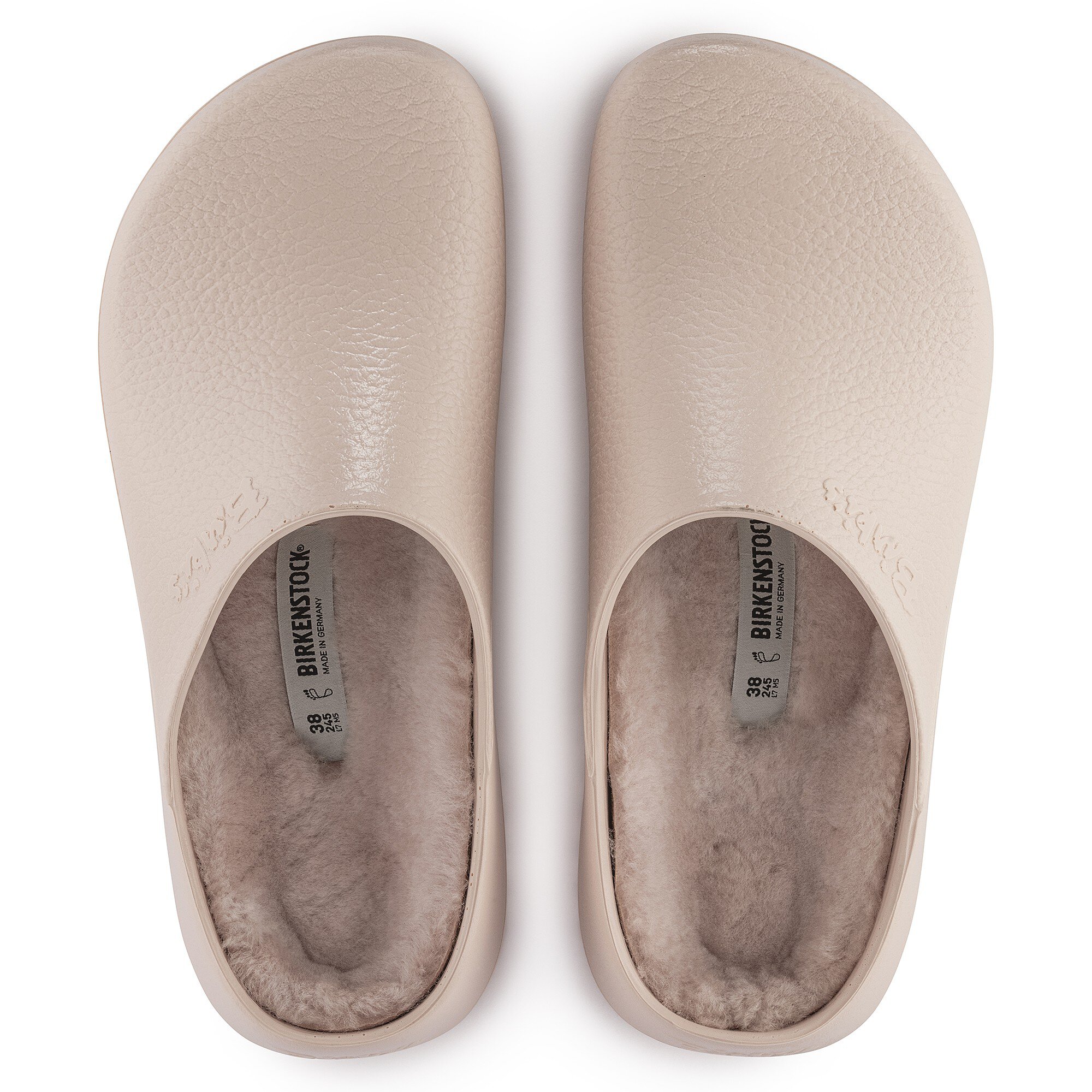 Super-Birki Shearling Polyurethane Light Rose | BIRKENSTOCK