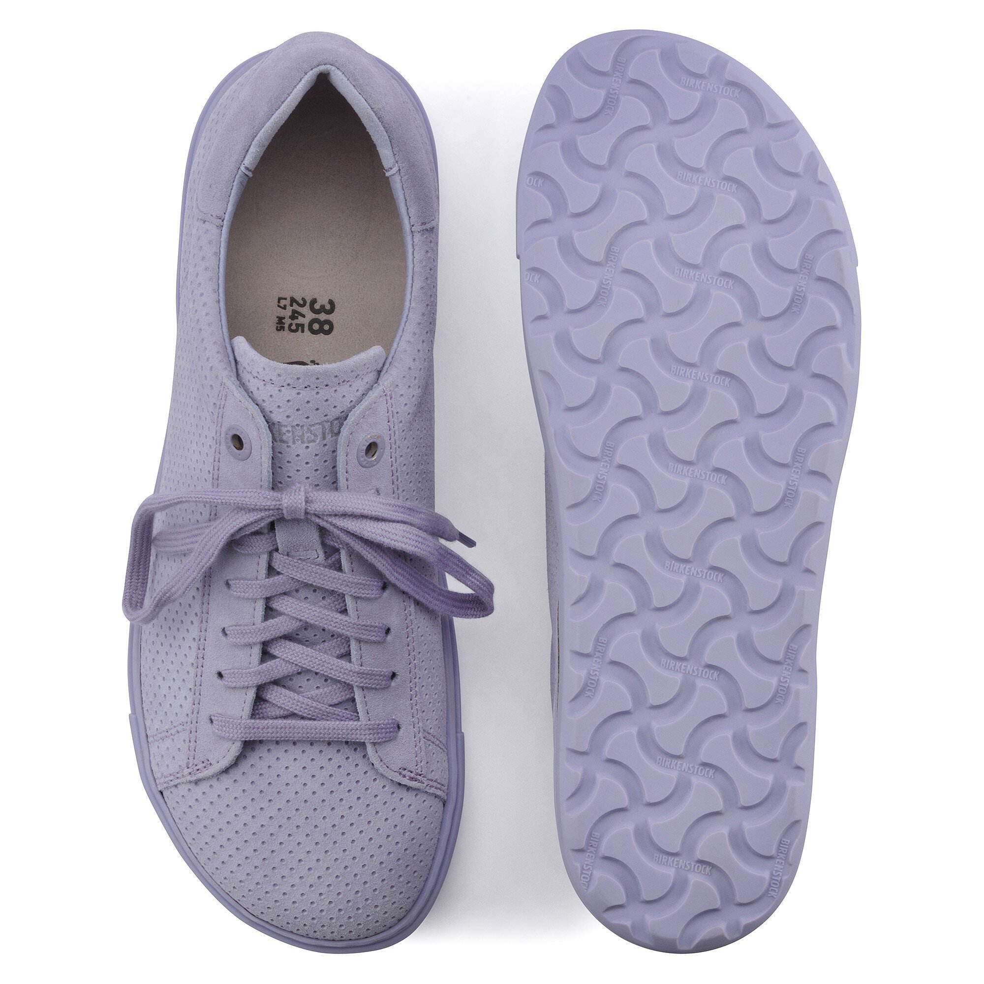 Bend Low Suede Embossed Purple Fog | BIRKENSTOCK