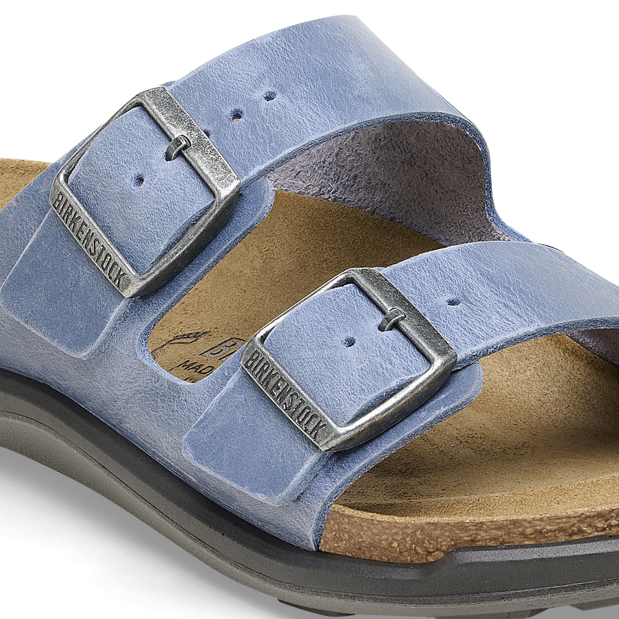 Arizona Crosstown Oiled Leather Elemental Blue | BIRKENSTOCK Arizona Crosstown Oiled Leather Elemental Blue | BIRKENSTOCK
