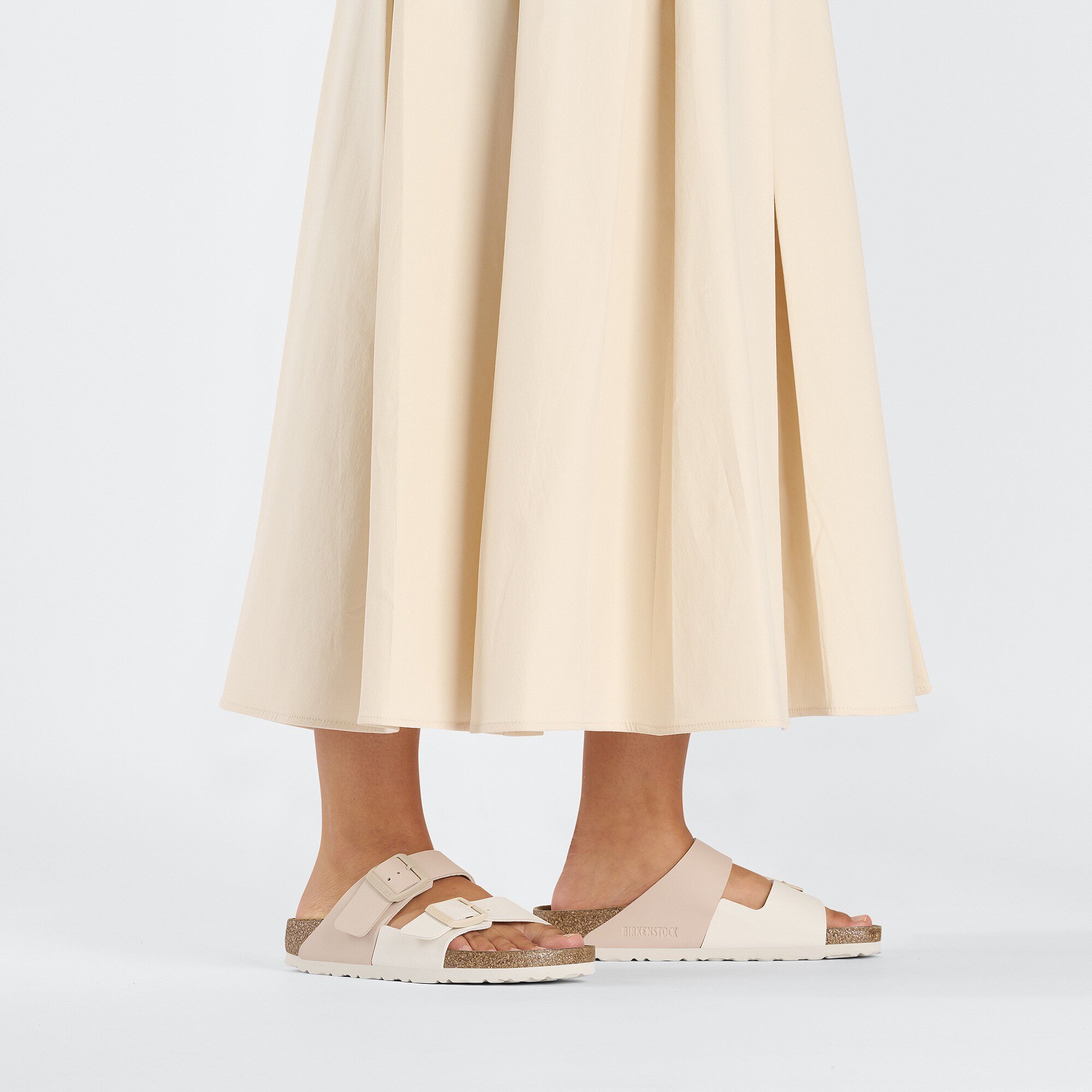 Arizona Split Birko-Flor Eggshell/New Beige | BIRKENSTOCK