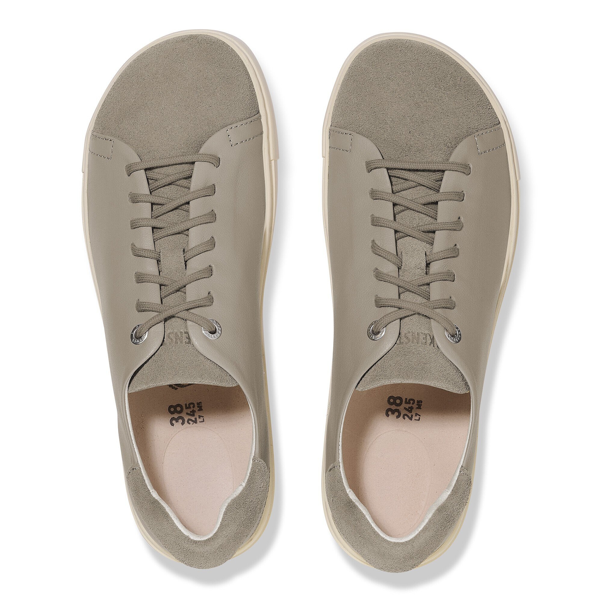 Bend Low Decon Mixed Leather Taupe | BIRKENSTOCK