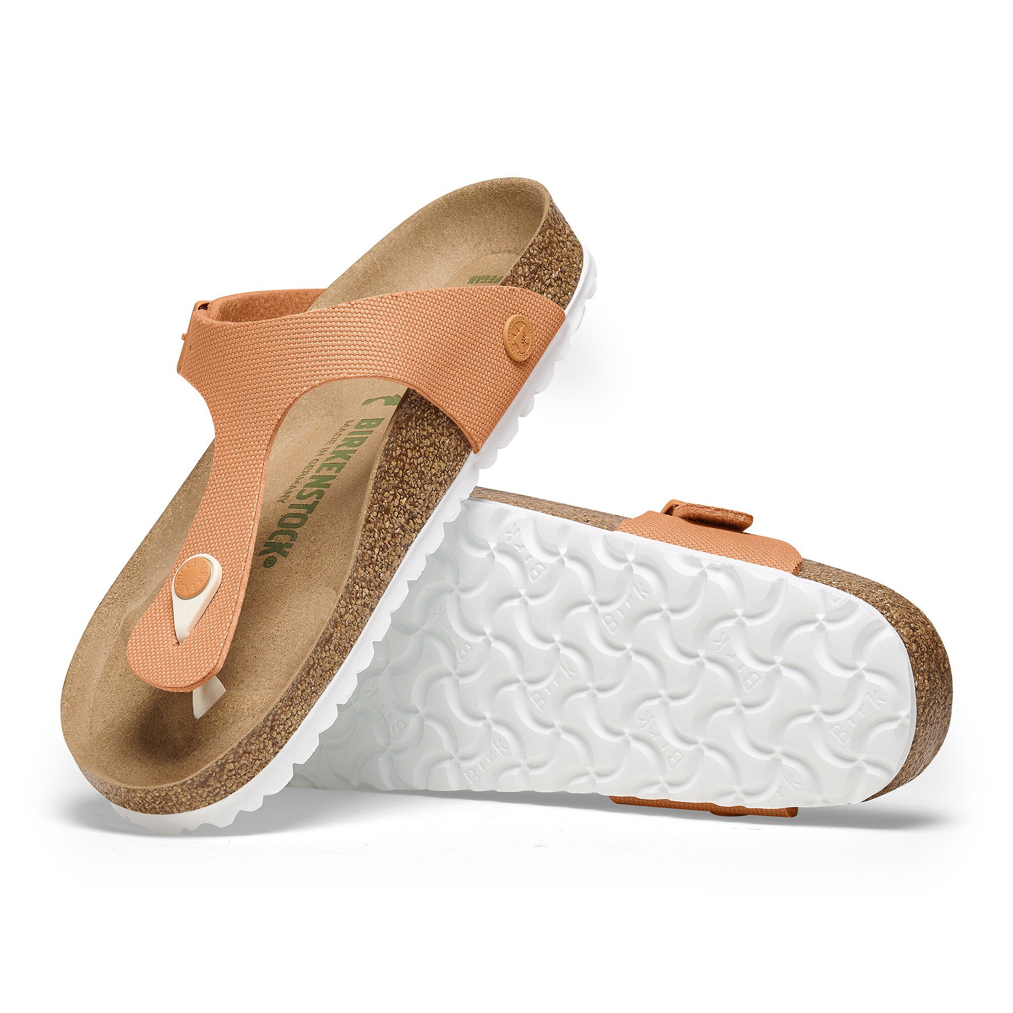 Gizeh Vegan Textile Vegan Canvas Papaya | BIRKENSTOCK