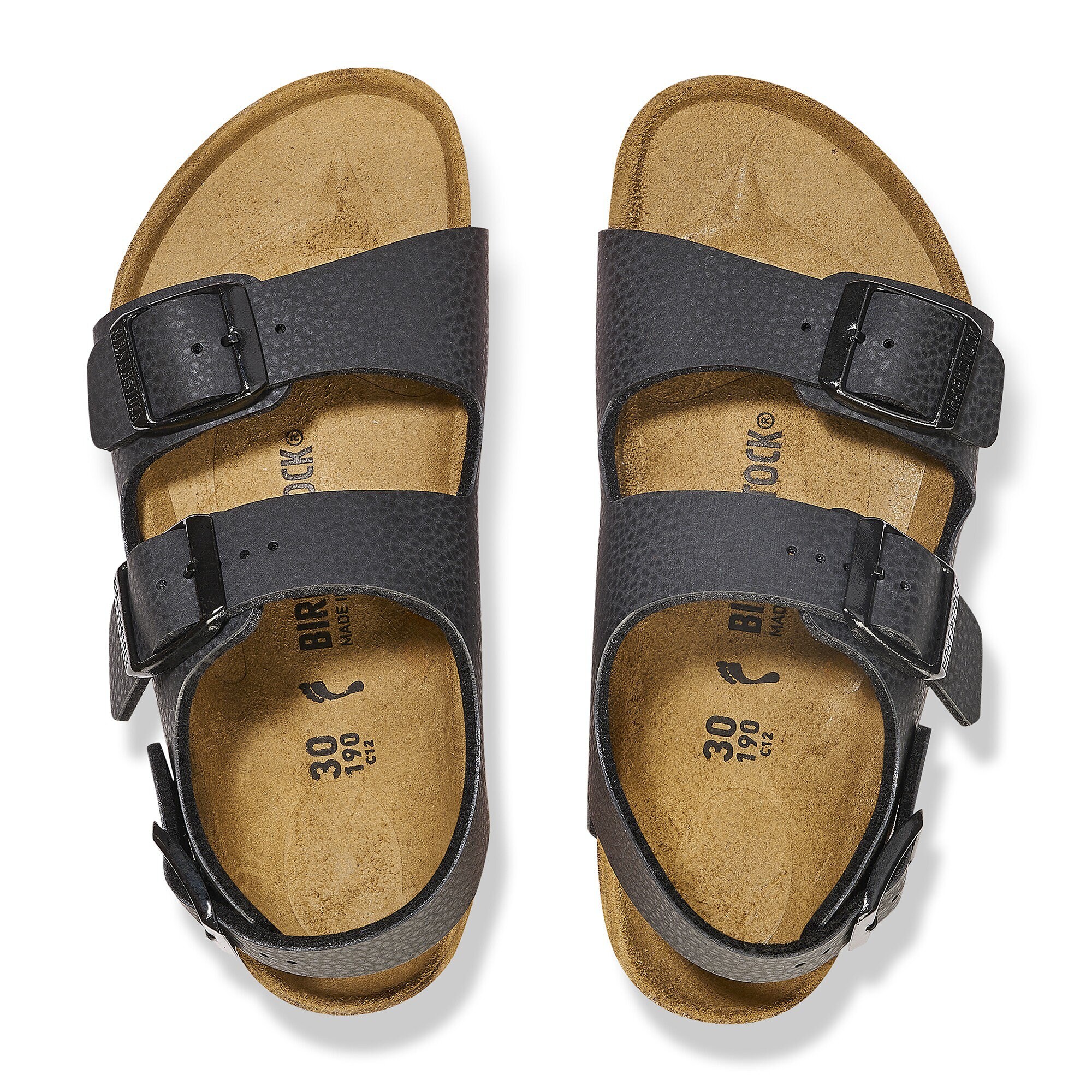 Milano Kids Birko-Flor Desert Soil Black | BIRKENSTOCK