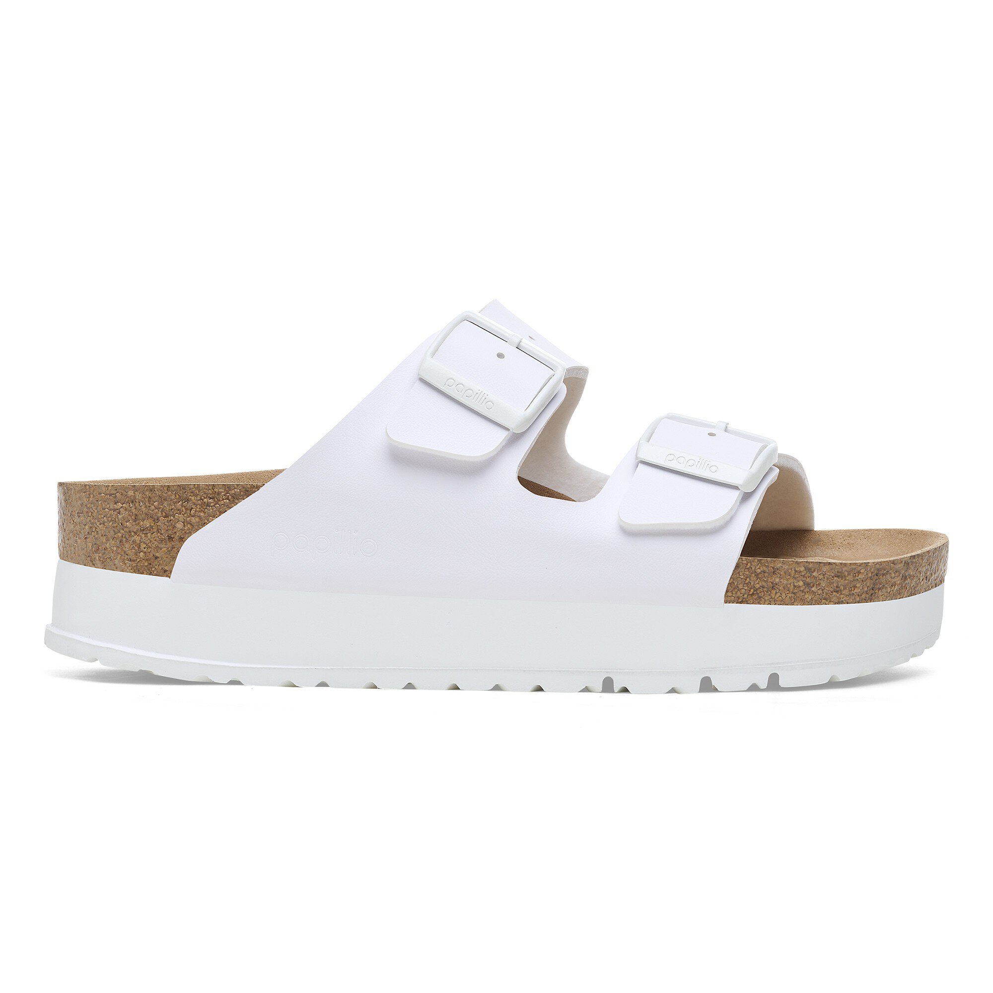 Arizona Flex Platform Birko-Flor White | BIRKENSTOCK