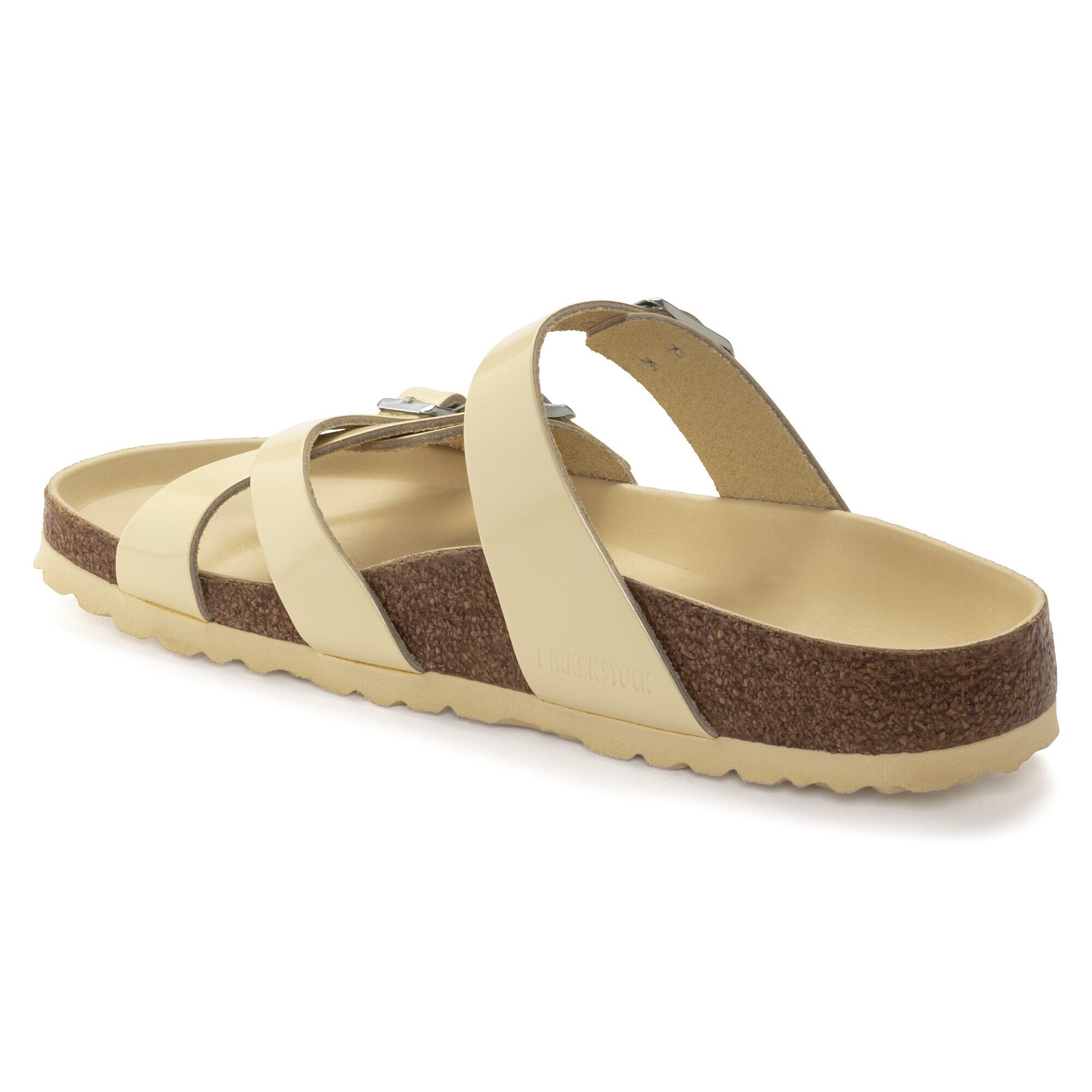 Franca Natural Leather Patent High-Shine Butter | BIRKENSTOCK