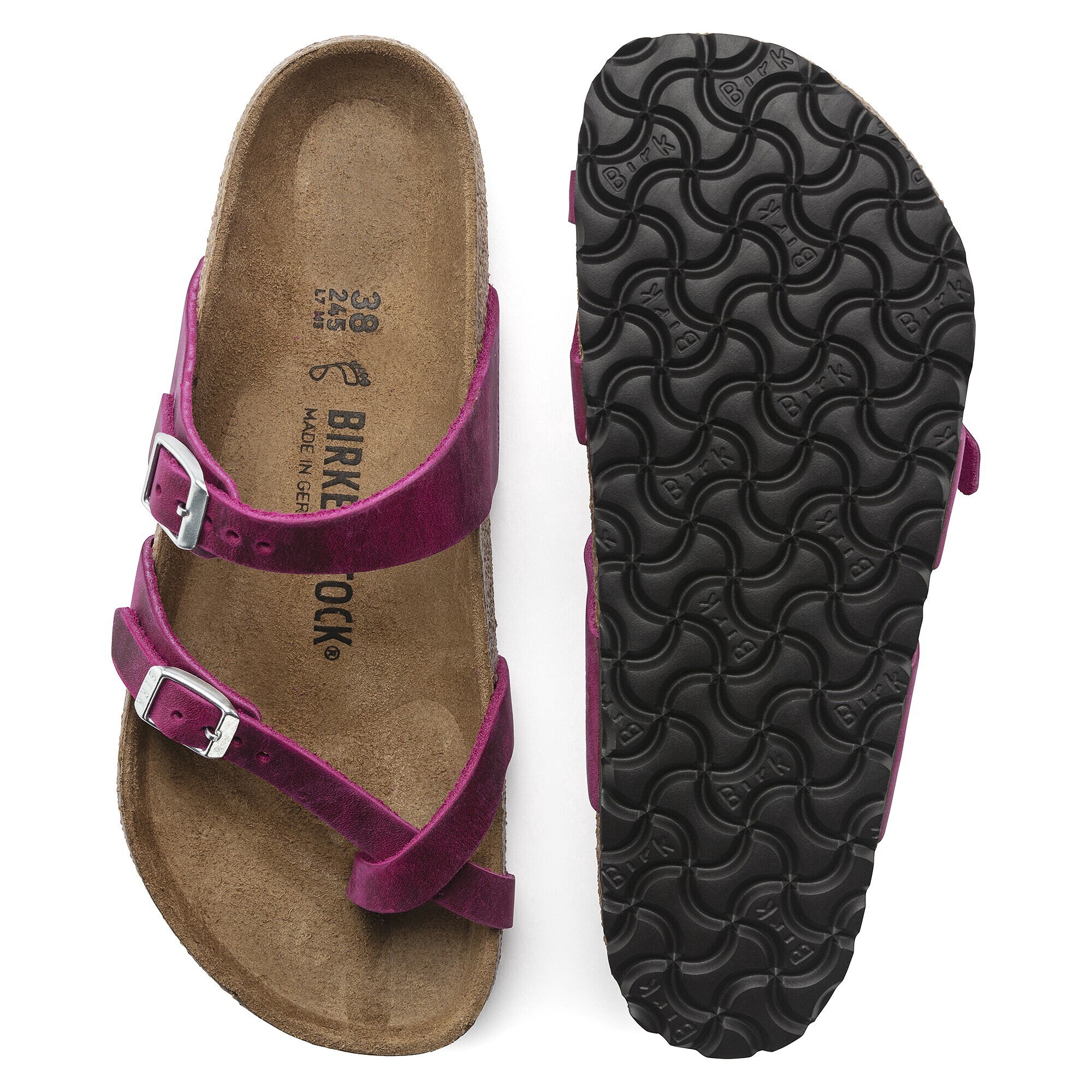 Mayari Oiled Leather Festival Fuchsia | BIRKENSTOCK
